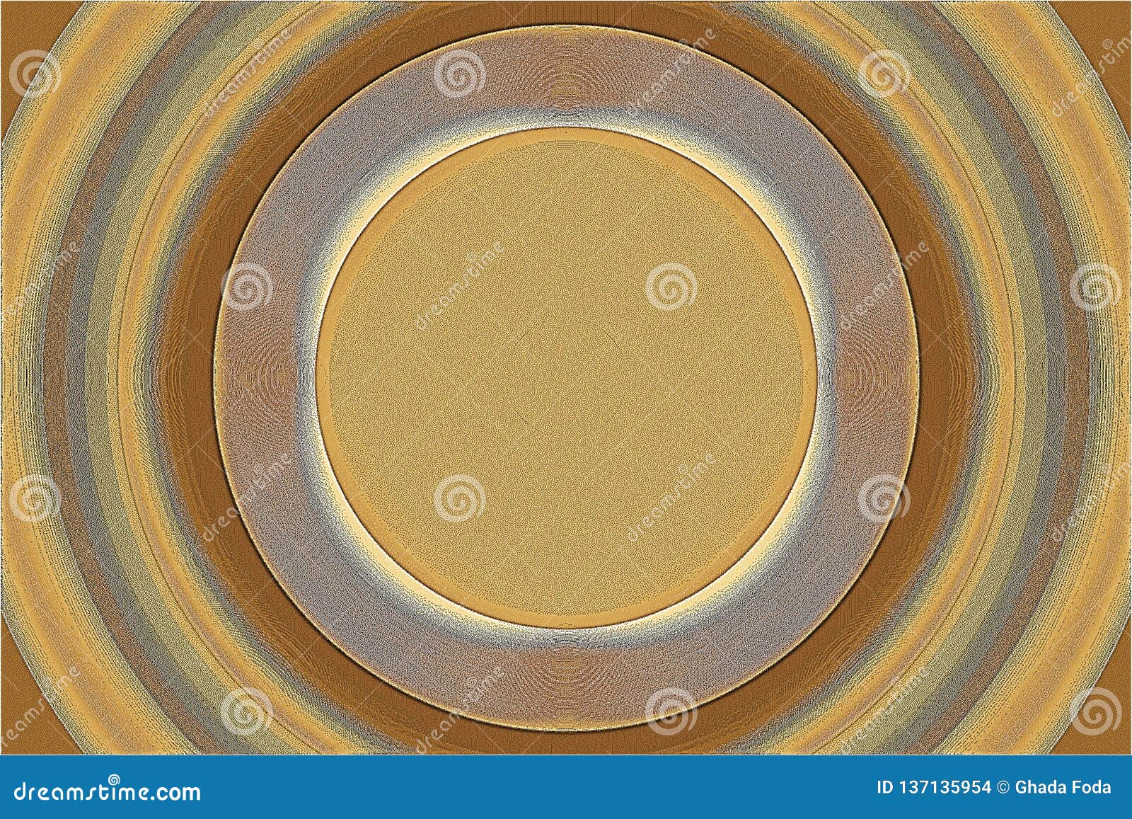 Circular Textured Background Stock Illustration - Illustration of beige ...