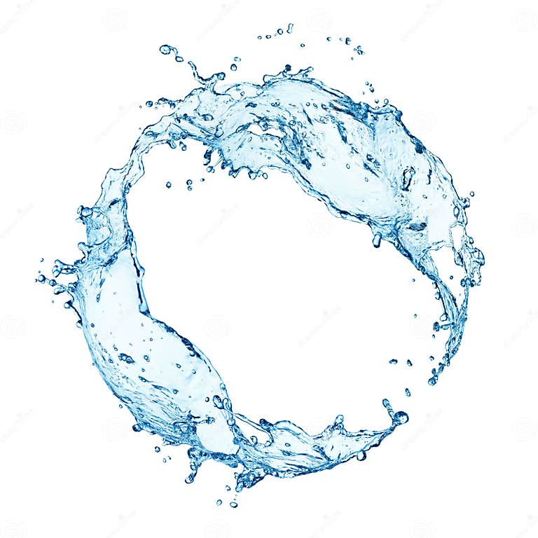 Circular water splash stock photo. Image of freshness - 26694144