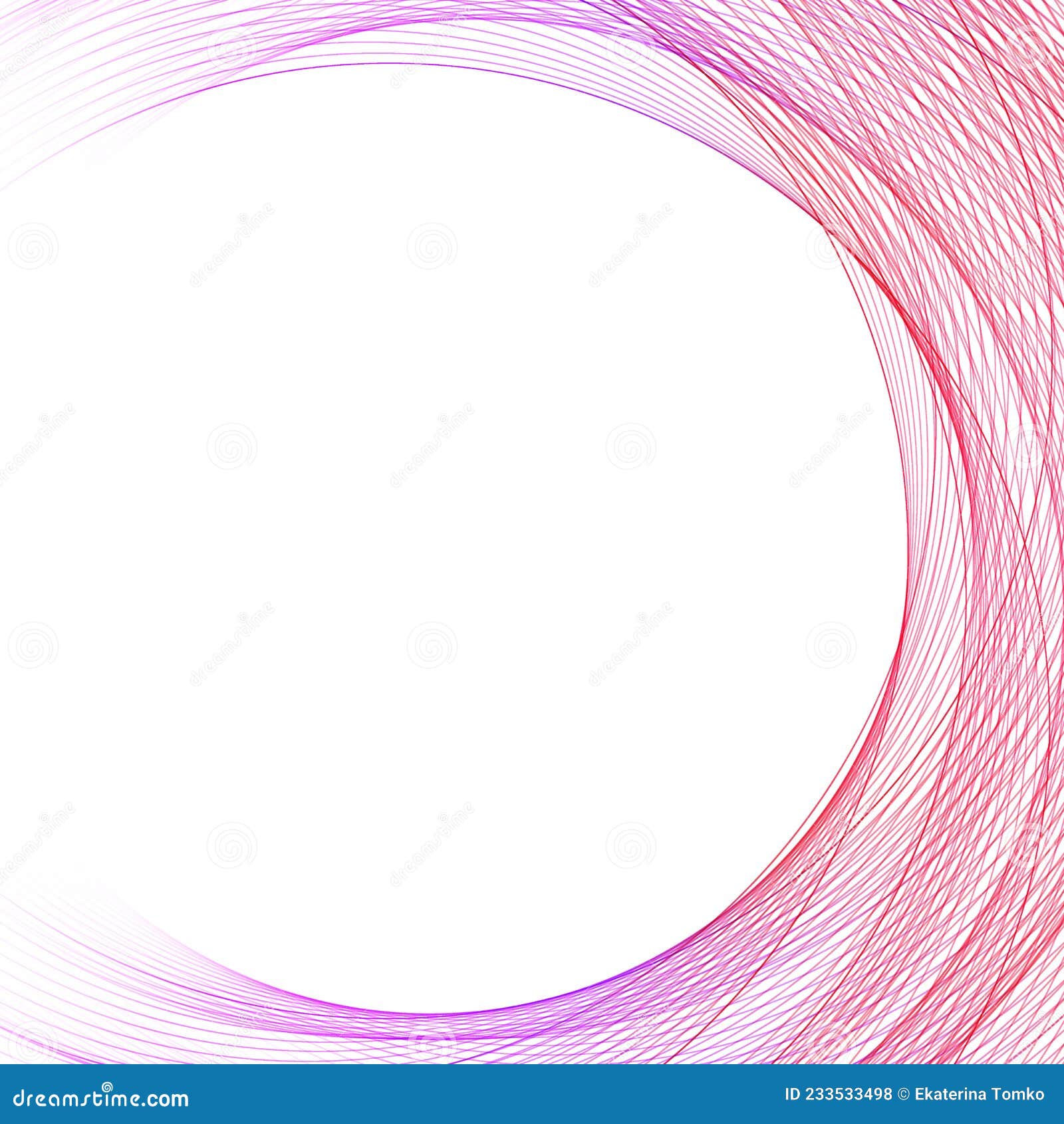 Circular Wave. Colorful Background. Abstract Design Element. Eps 10 ...