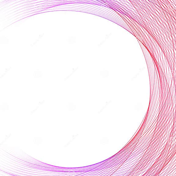 Circular Wave. Colorful Background. Abstract Design Element. Eps 10 ...