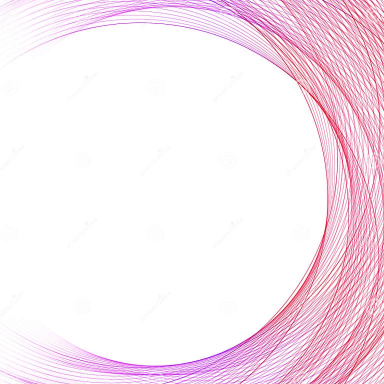 Circular Wave. Colorful Background. Abstract Design Element. Eps 10 ...