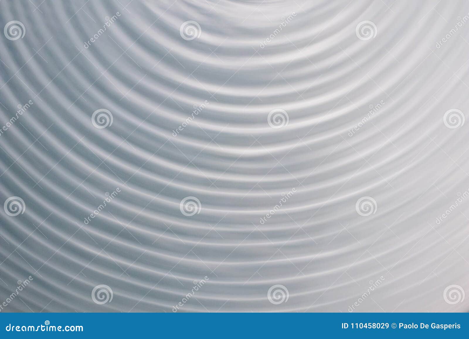Circular Wave Motion in a Fluid System. Blue Gray Background for Stock ...