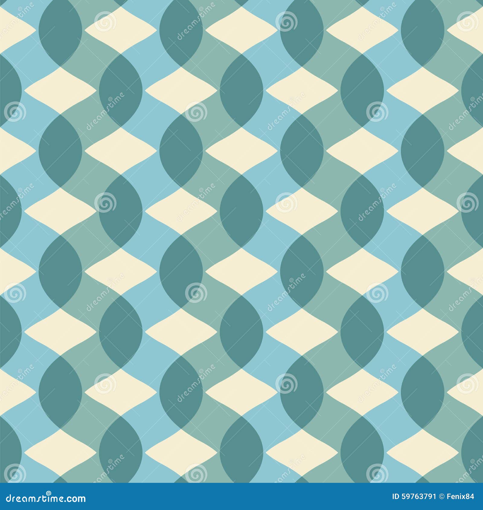 Circular Waves on a Light Background. Stock Vector - Illustration of ...