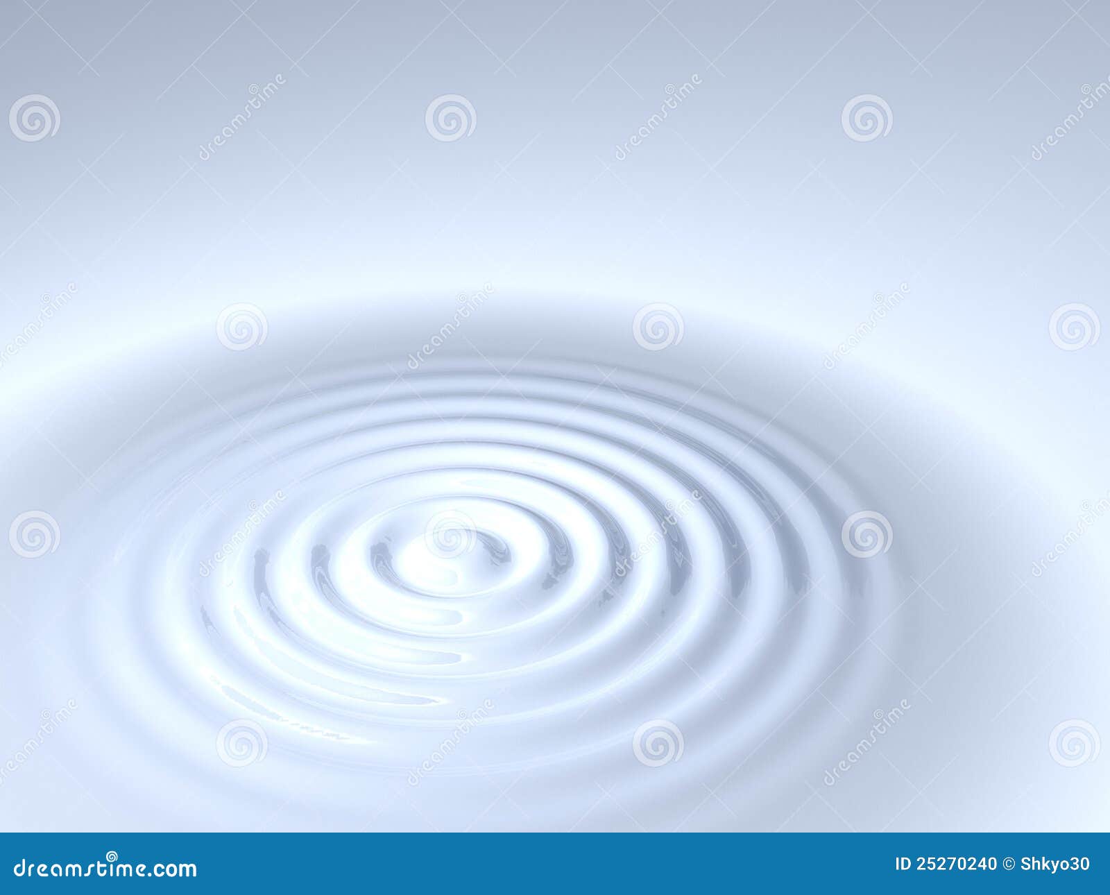Circular Waves in a Liquid stock illustration. Illustration of circle ...