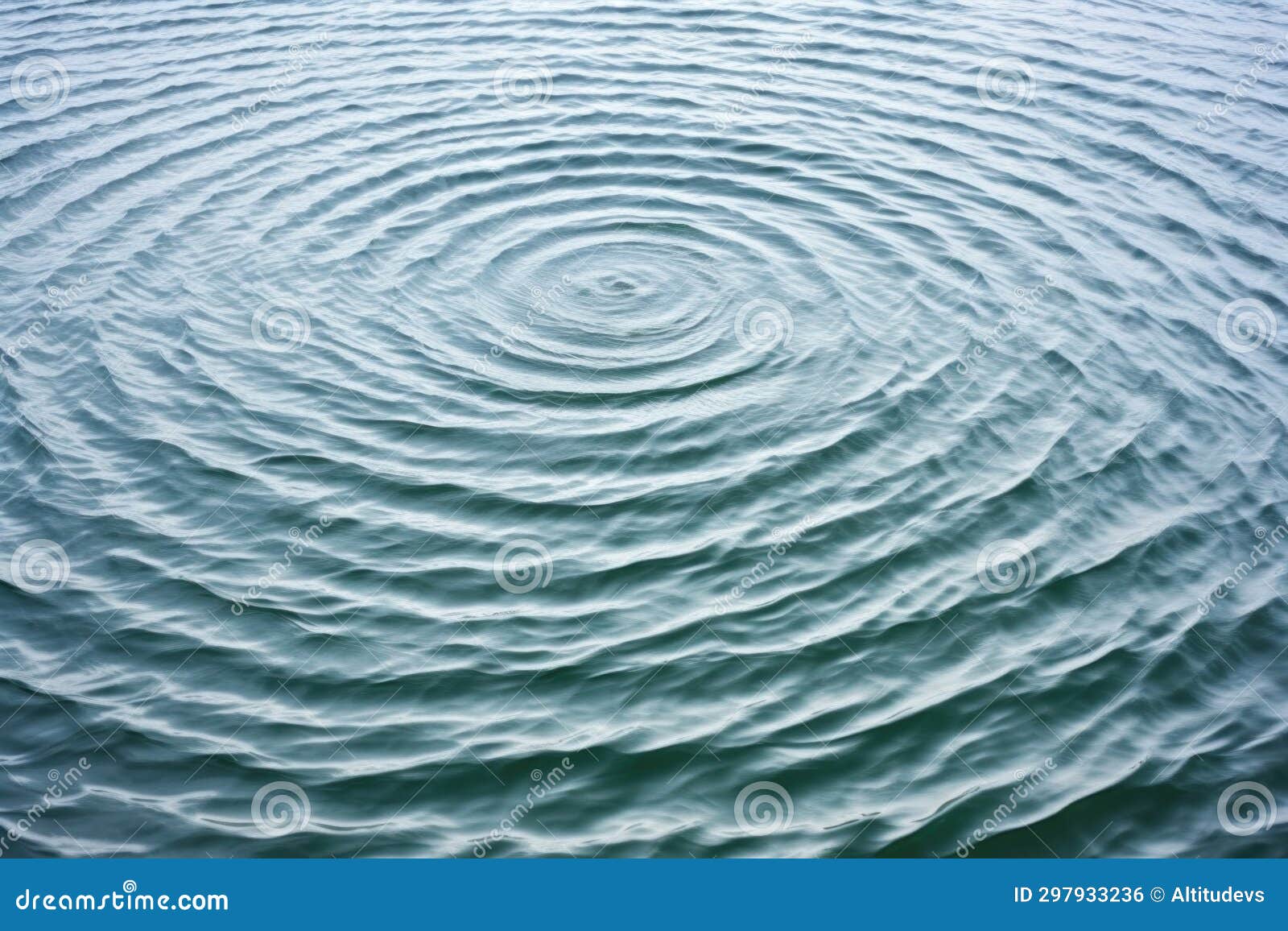 Circular Waves Motion Graphics On Black Background, Seamless Loop ...