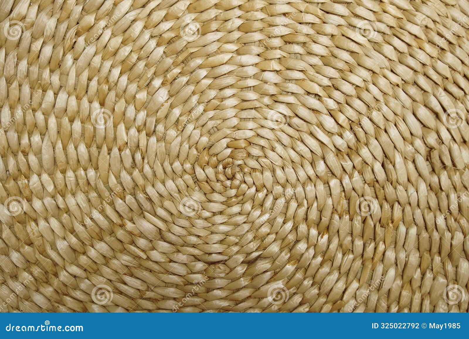 Circular Weave Fibers Rattan Pattern Background Stock Photo - Image of ...