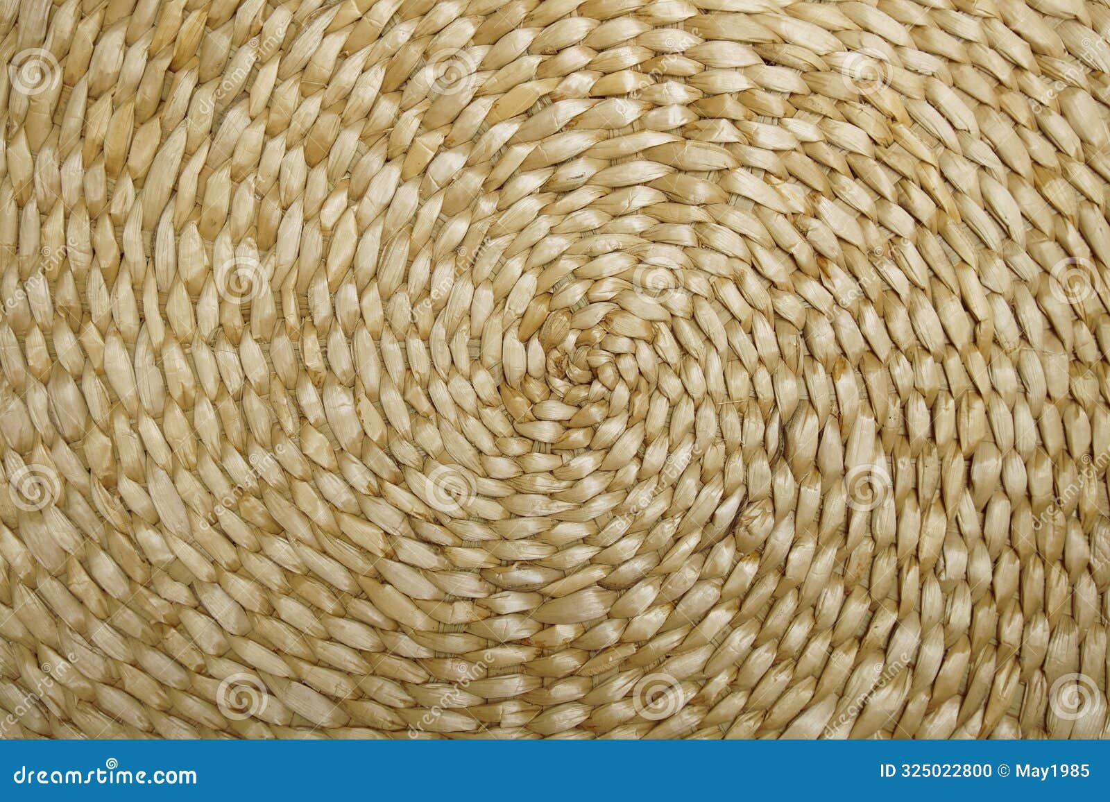 Circular Weave Fibers Rattan Pattern Background Stock Photo - Image of ...