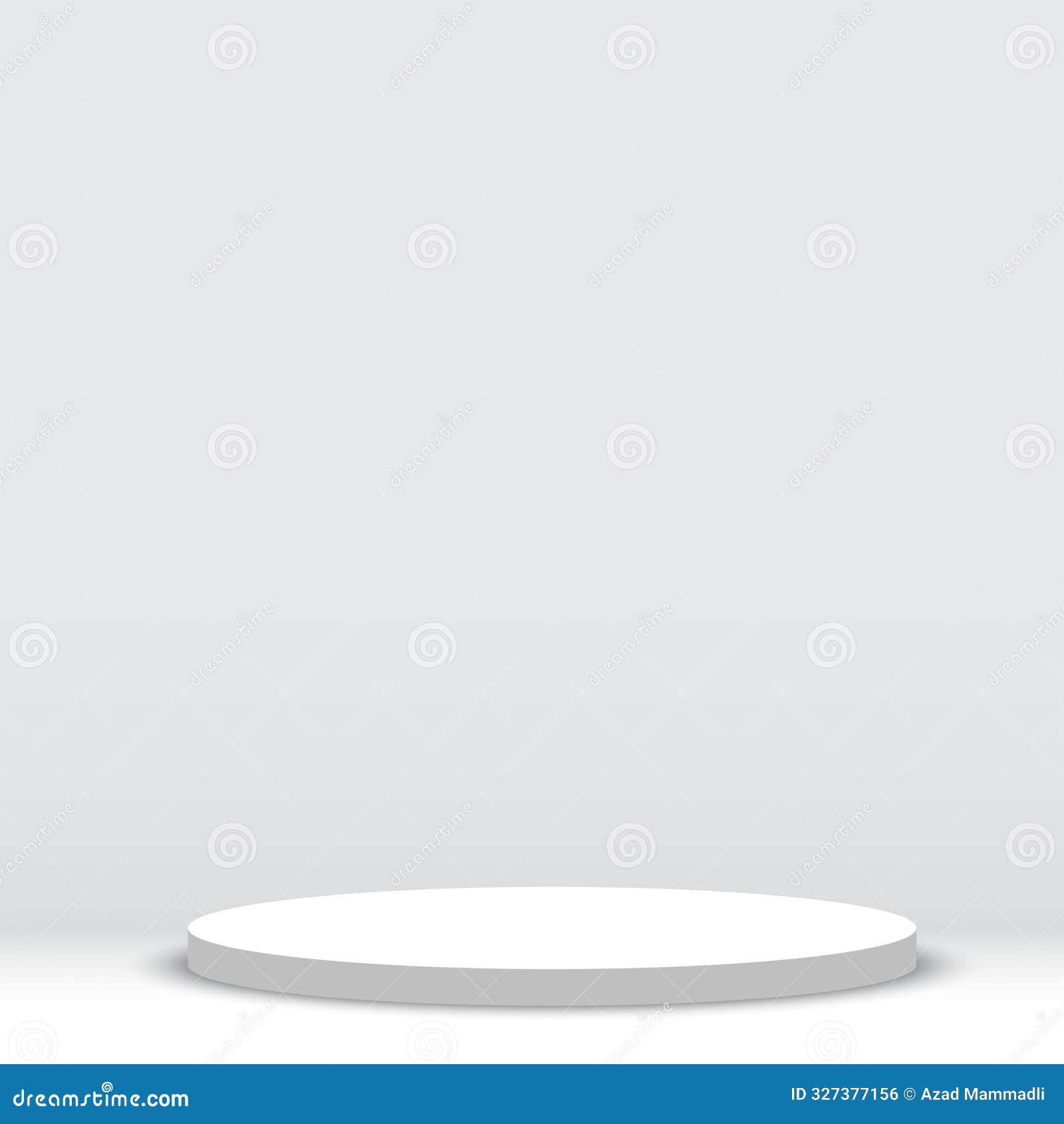 Circular White Podium on Gradient Background, Ideal for Product Display ...