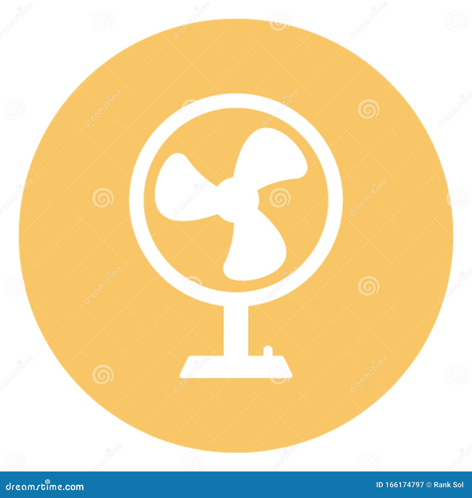 Circulate Air Isolated Vector Icon Fully Editable Stock Vector ...