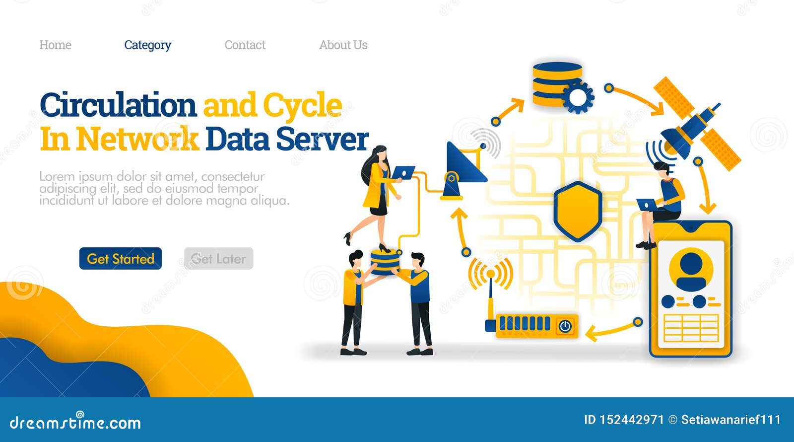 Circulation and Cycle in Data Server. Overview of Network Communication ...
