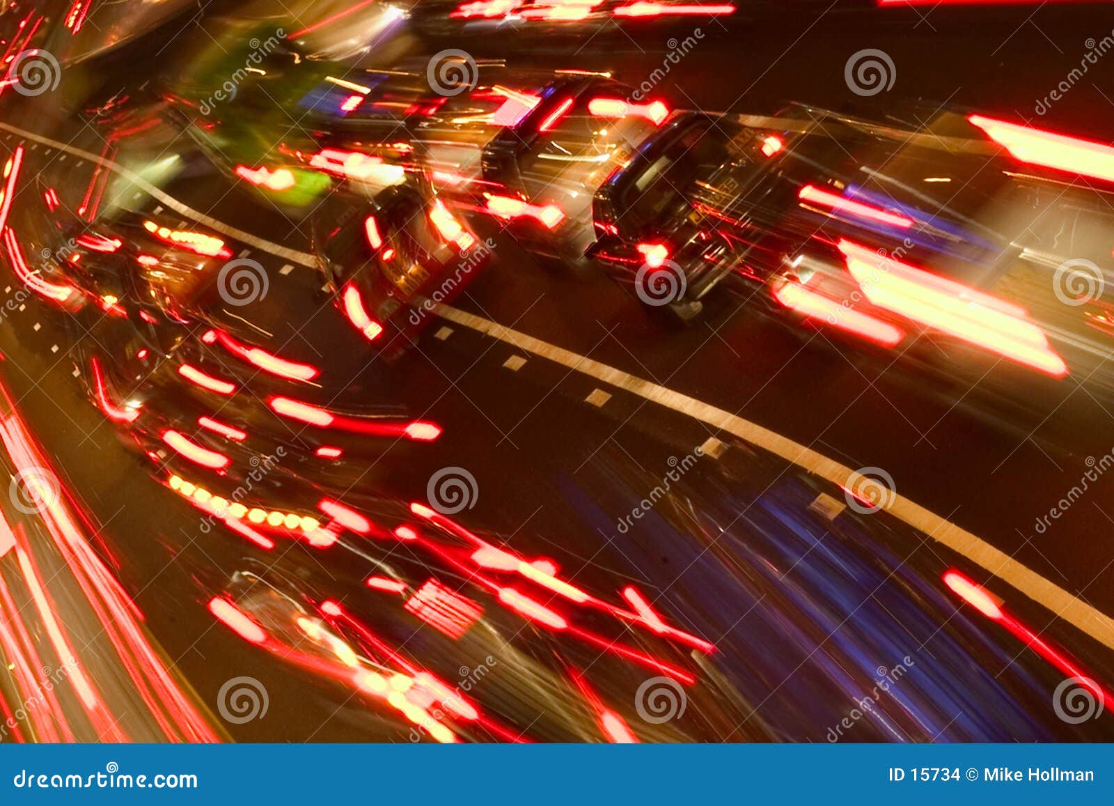 Circulation D'heure De Pointe Photo stock - Image du route, soirée: 15734