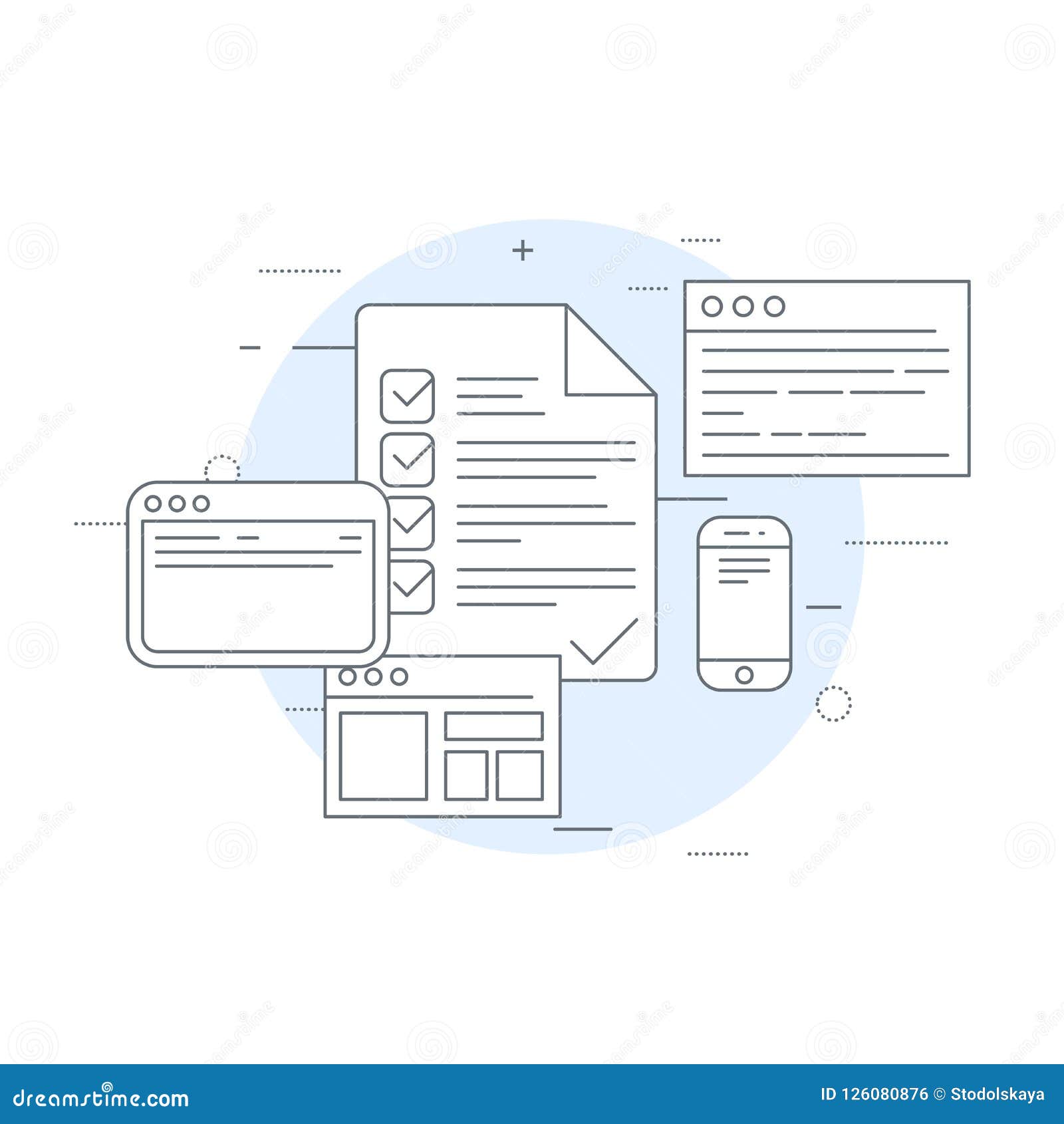 Circulation of Documents Icon - Workflow, Inventory and Audit Stock ...