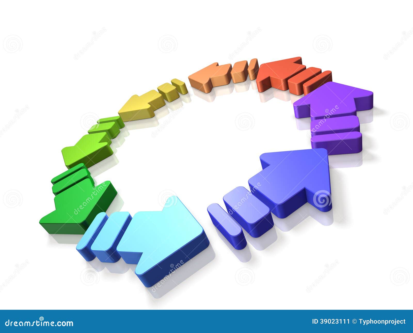 Arrows Chasing Stock Illustrations – 85 Arrows Chasing Stock ...