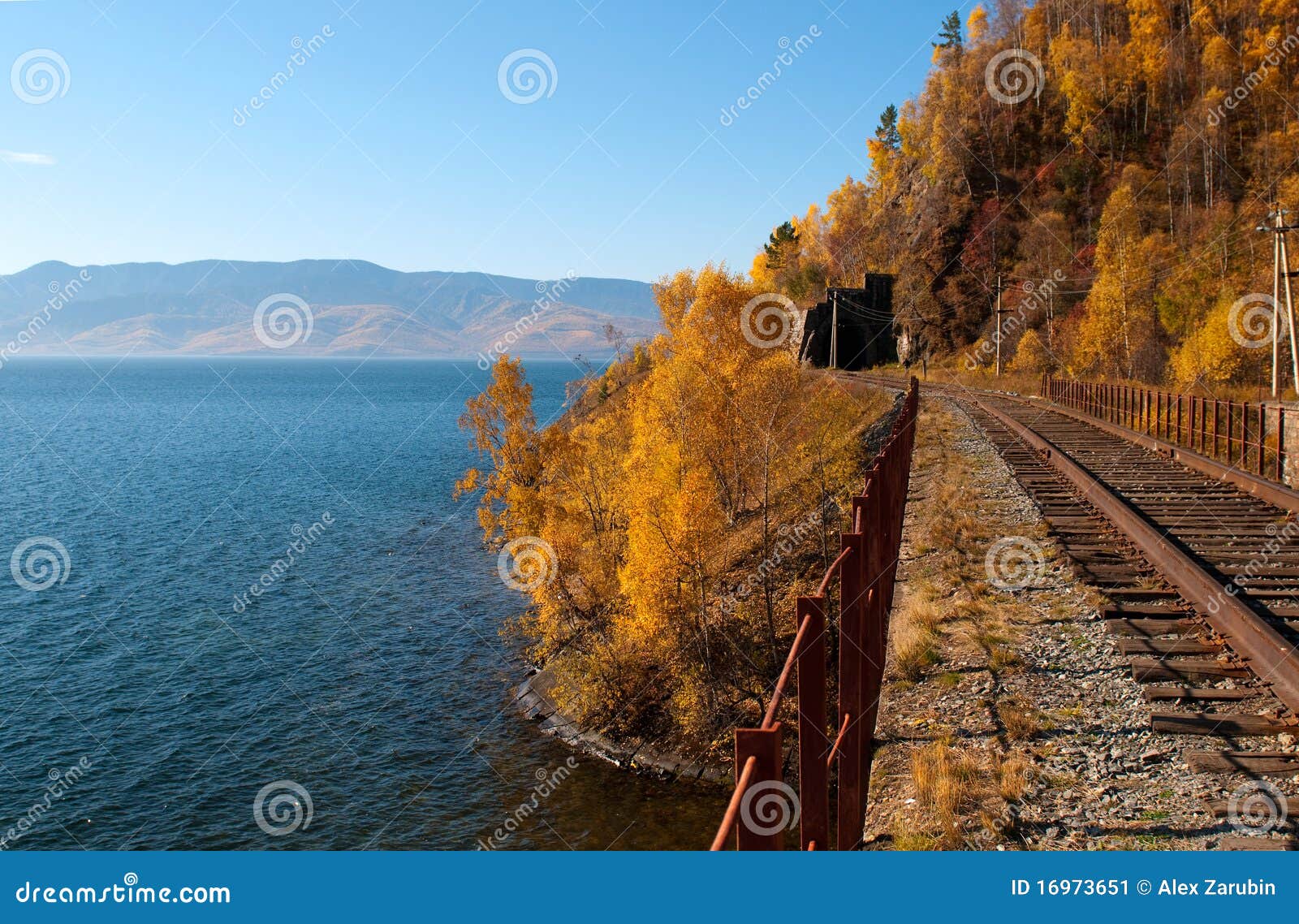 Old Circum-Baikal Railway In Siberia Royalty-Free Stock Image ...