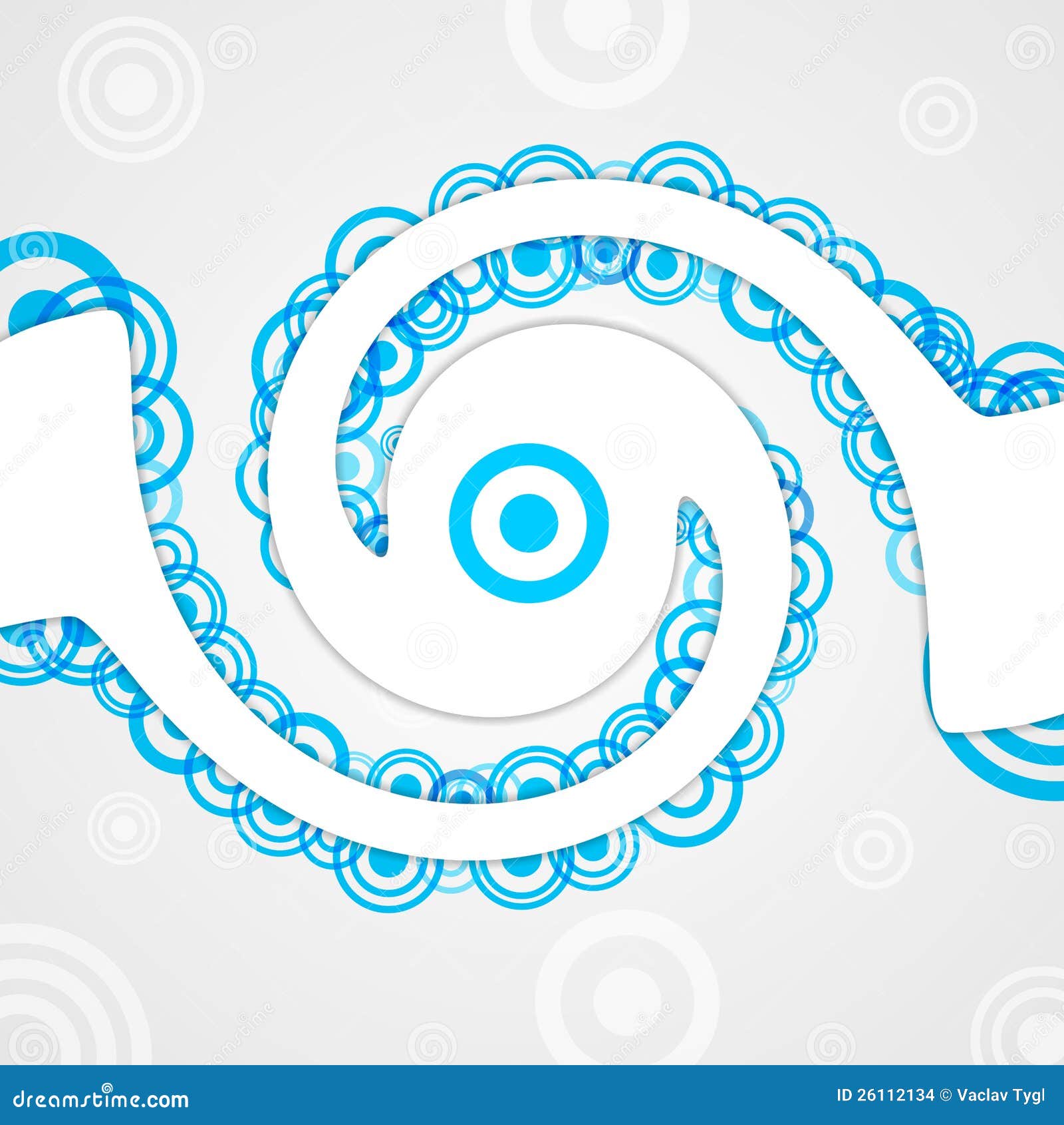 Circunda el fondo stock de ilustración. Ilustración de foco - 26112134