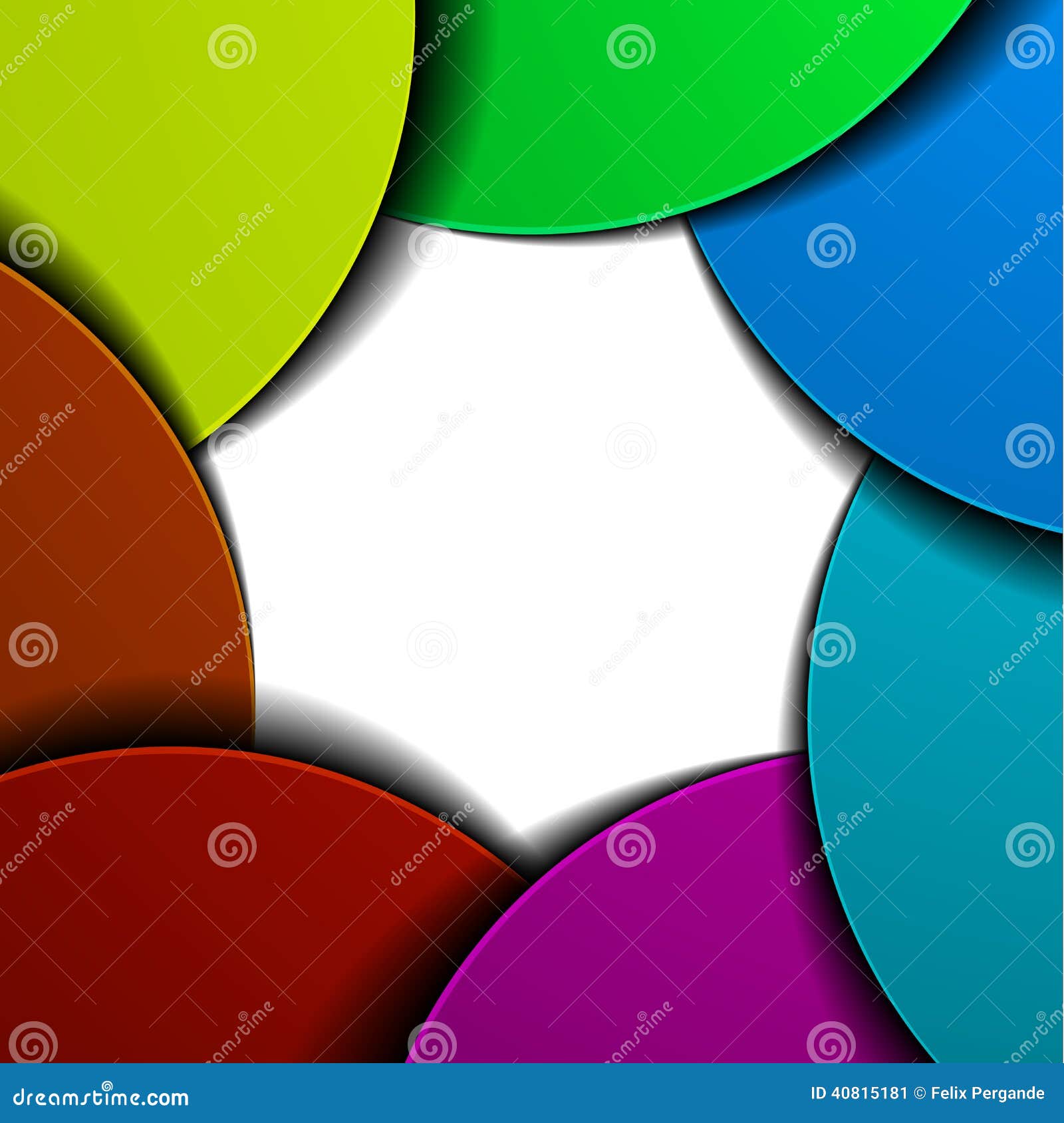 Circunda infographic stock de ilustración. Ilustración de moderno ...