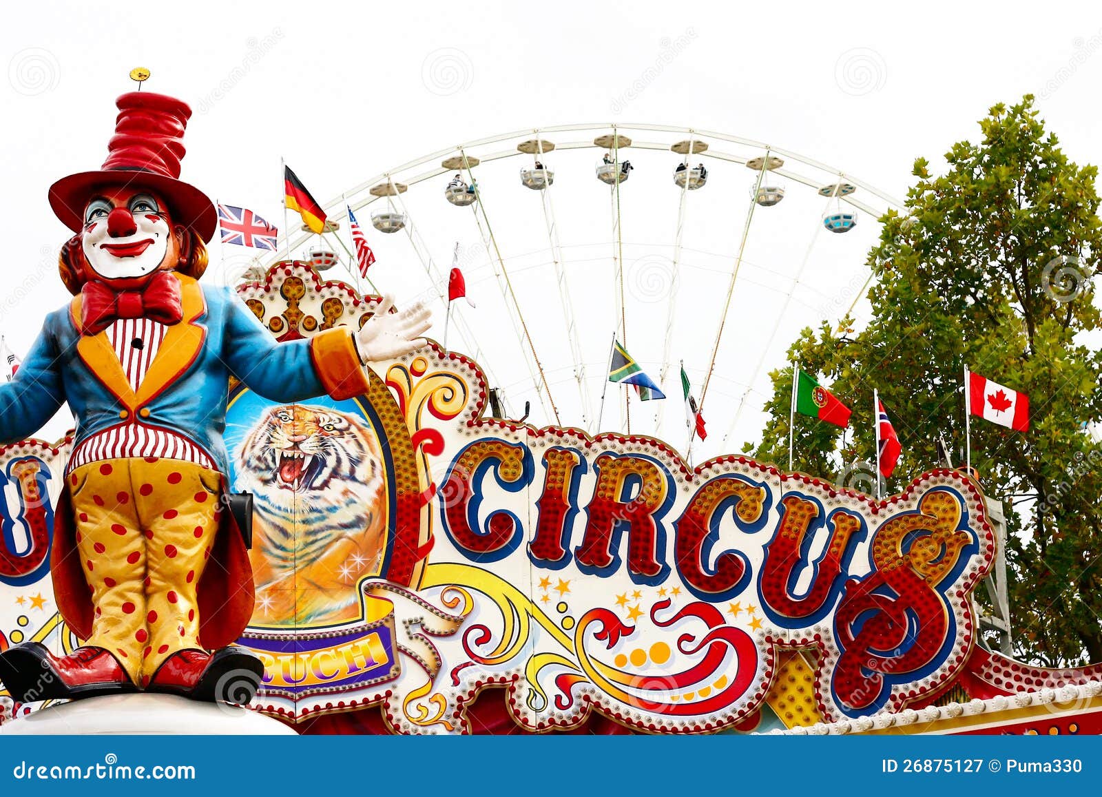Circus stock image. Image of sign, birthday, element - 26875127