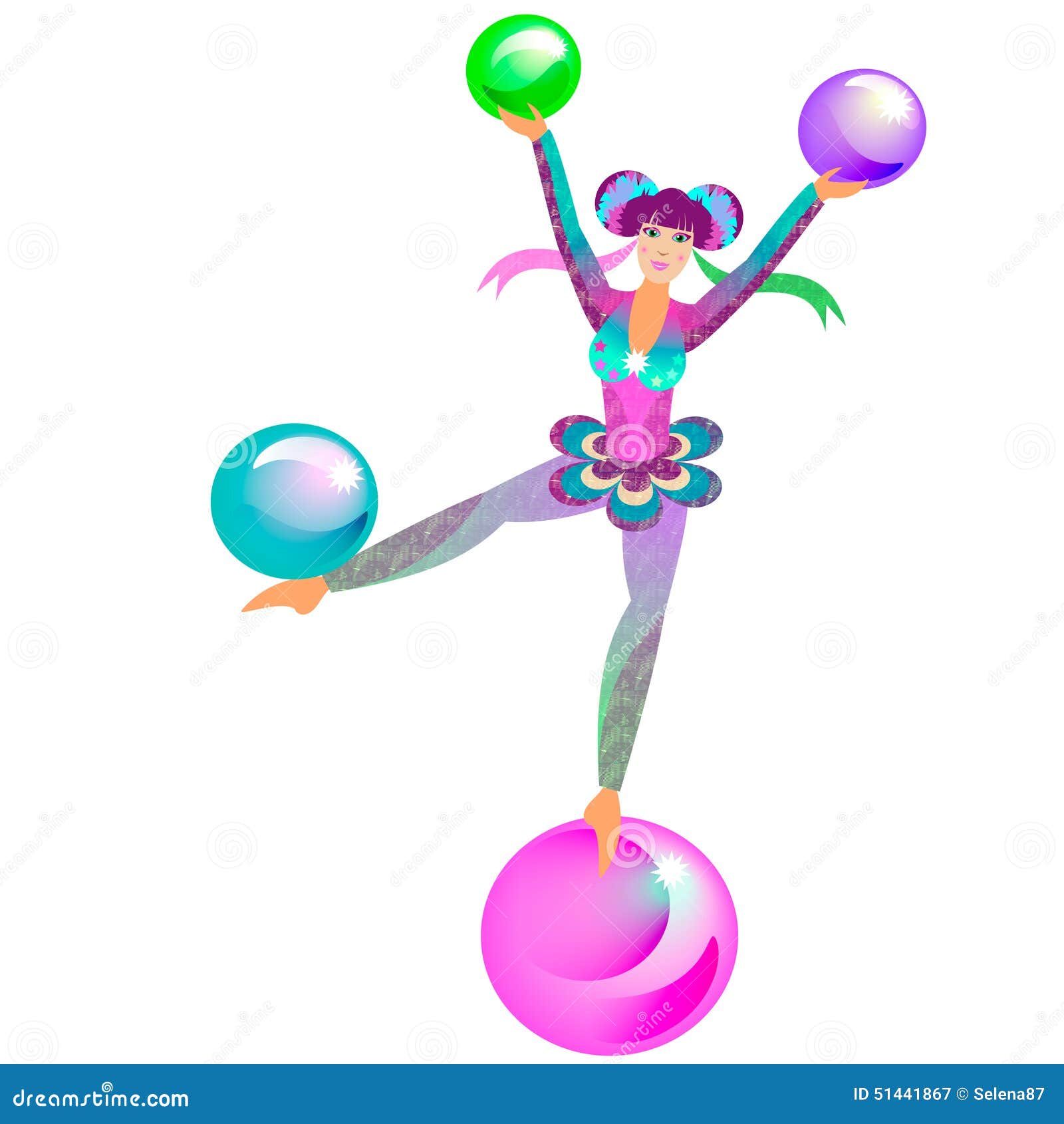 Acrobat Cartoons, Illustrations & Vector Stock Images - 9794 Pictures ...