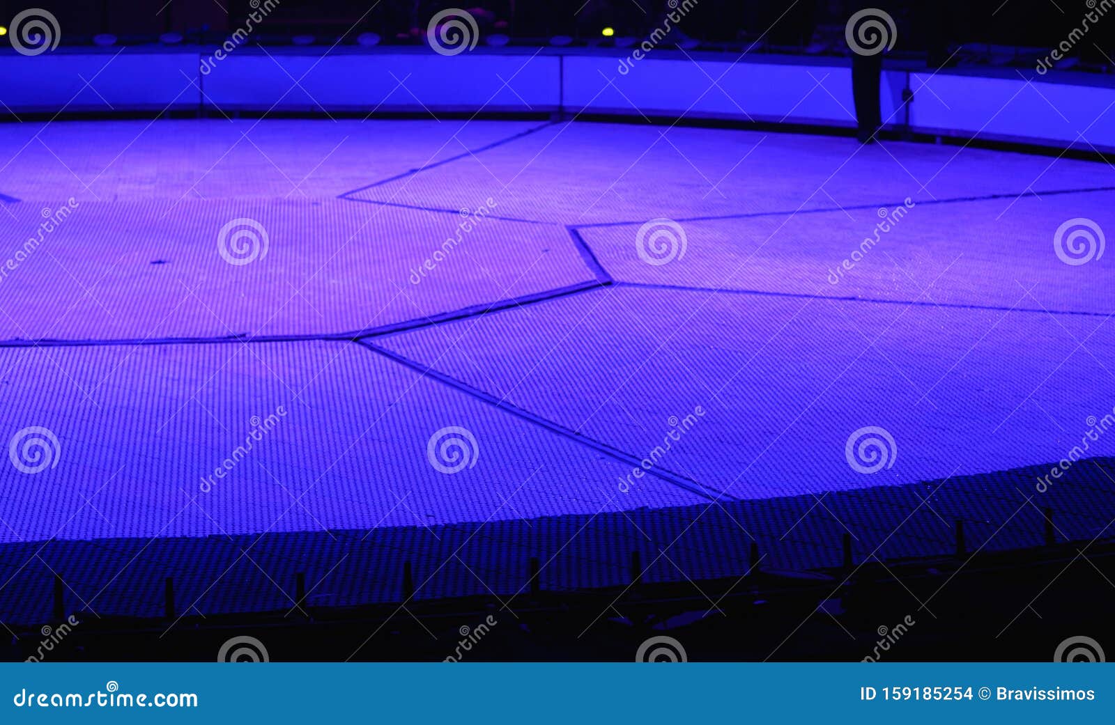 Circus Arena Light Performance Searchlight, Empty Stock Photo - Image ...