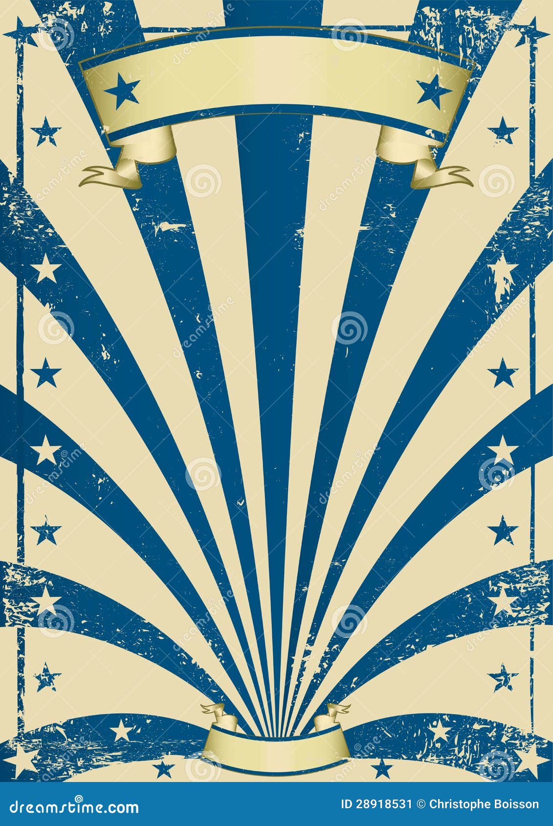 Circus blue vintage poster stock vector. Illustration of abstract ...