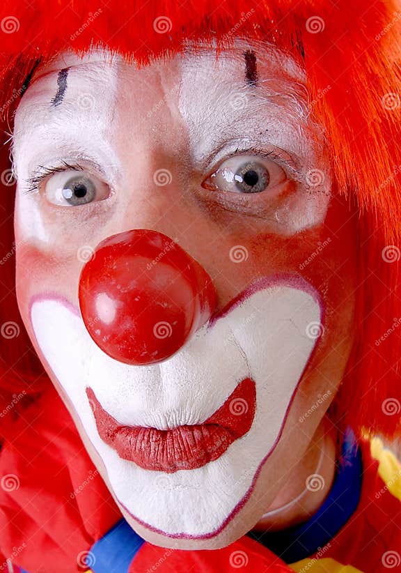 Circus Clown stock image. Image of isolated, lighting - 1577725