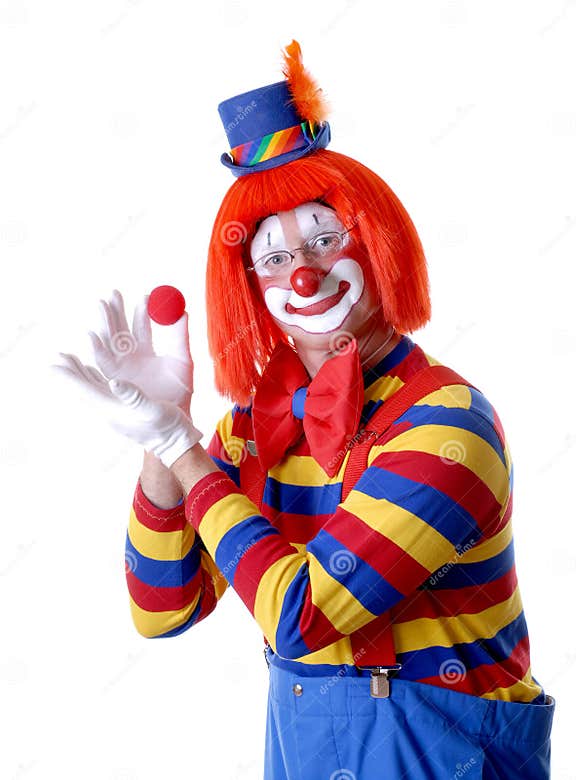 Circus Clown stock image. Image of circus, contact, hand - 1577923