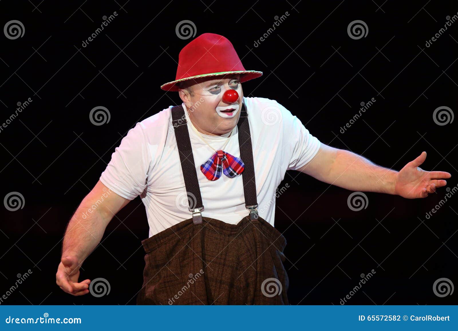 Circus Clown editorial photography. Image of playing - 65572582