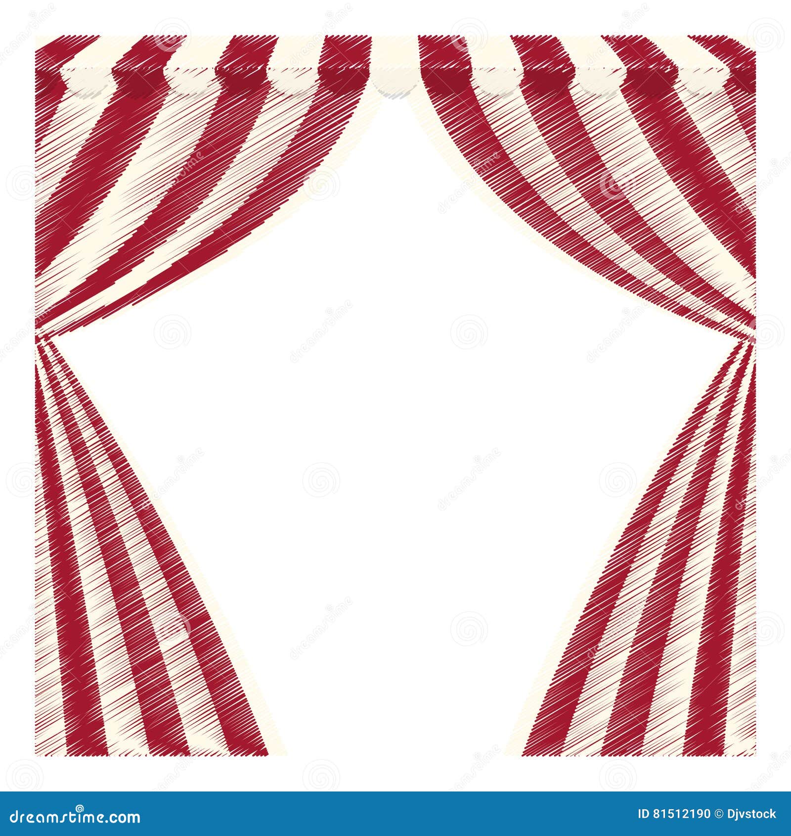 Circus curtain raises stock vector. Illustration of happy - 81512190