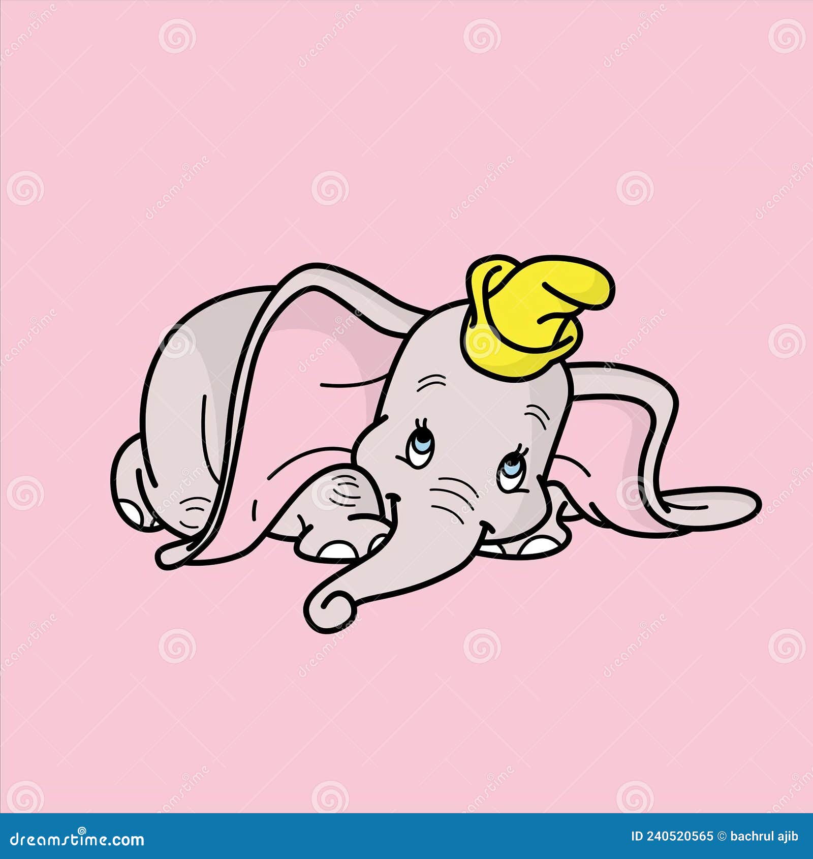 Sad Elephant Wearing Clothes Suffering In Circus Captivity, Created ...