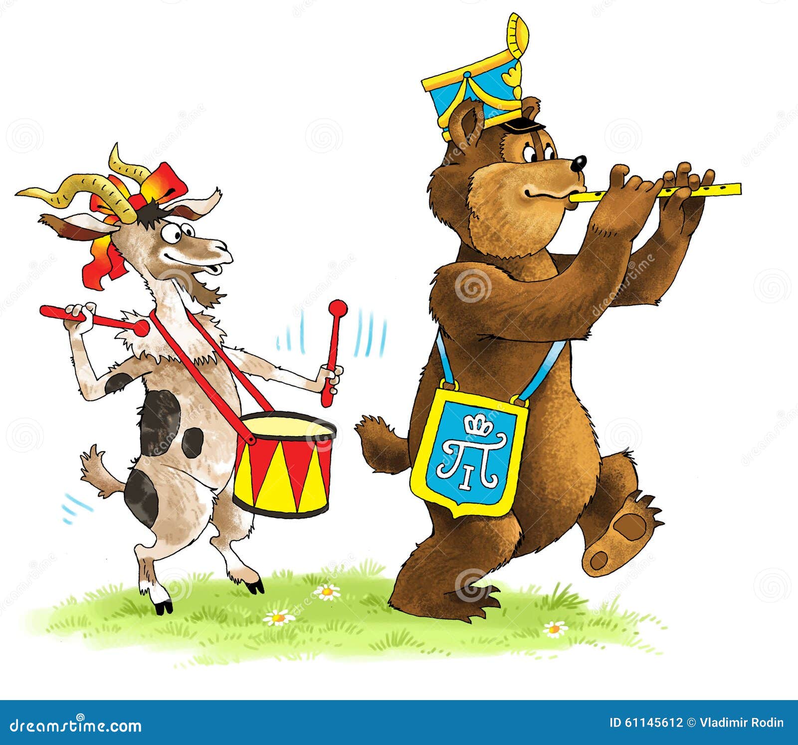 Clipart Of Marching Bears