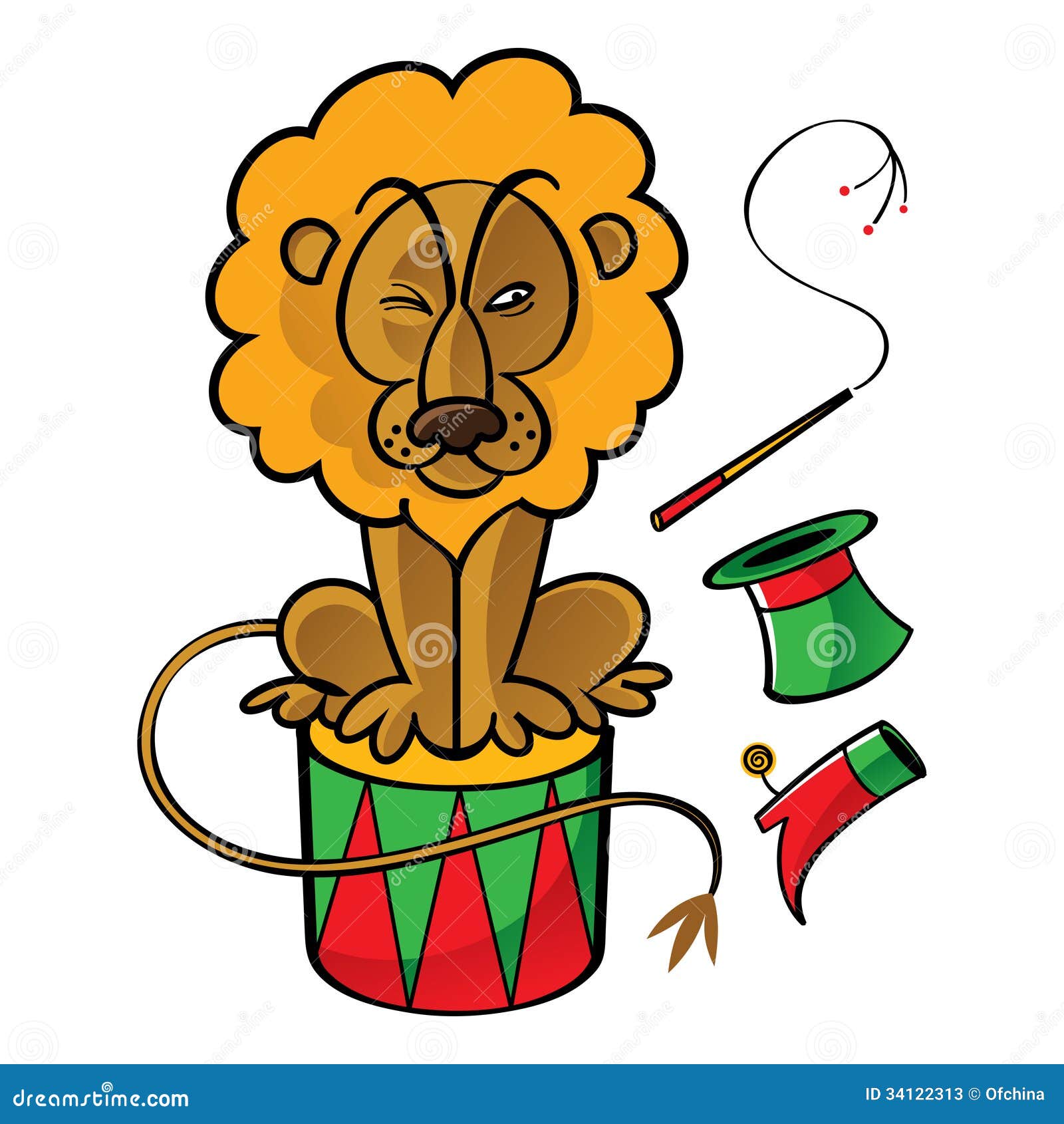 Circus Lion Clipart Free