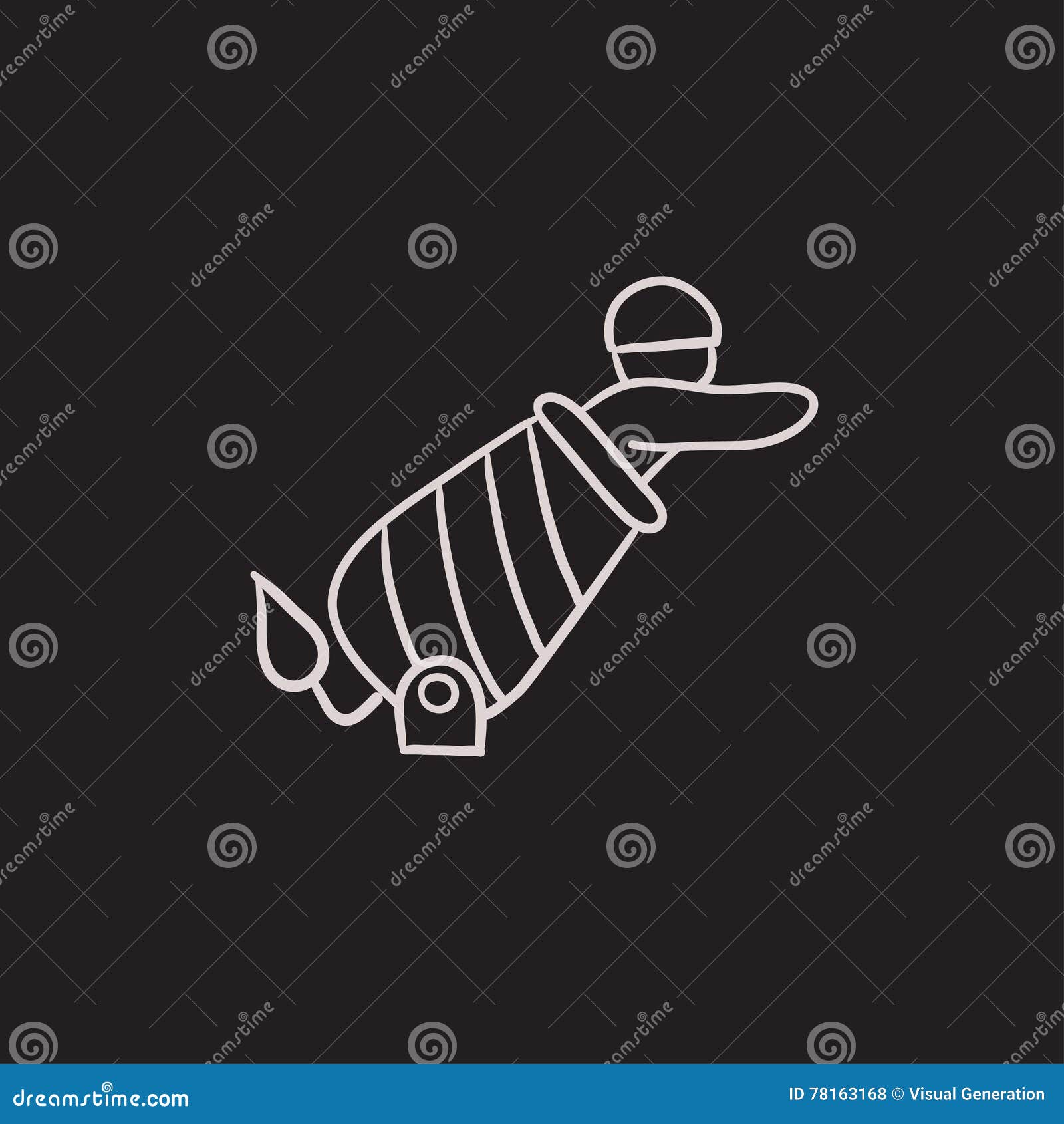 Stuntman Linear Icon Vector Illustration | CartoonDealer.com #195682980