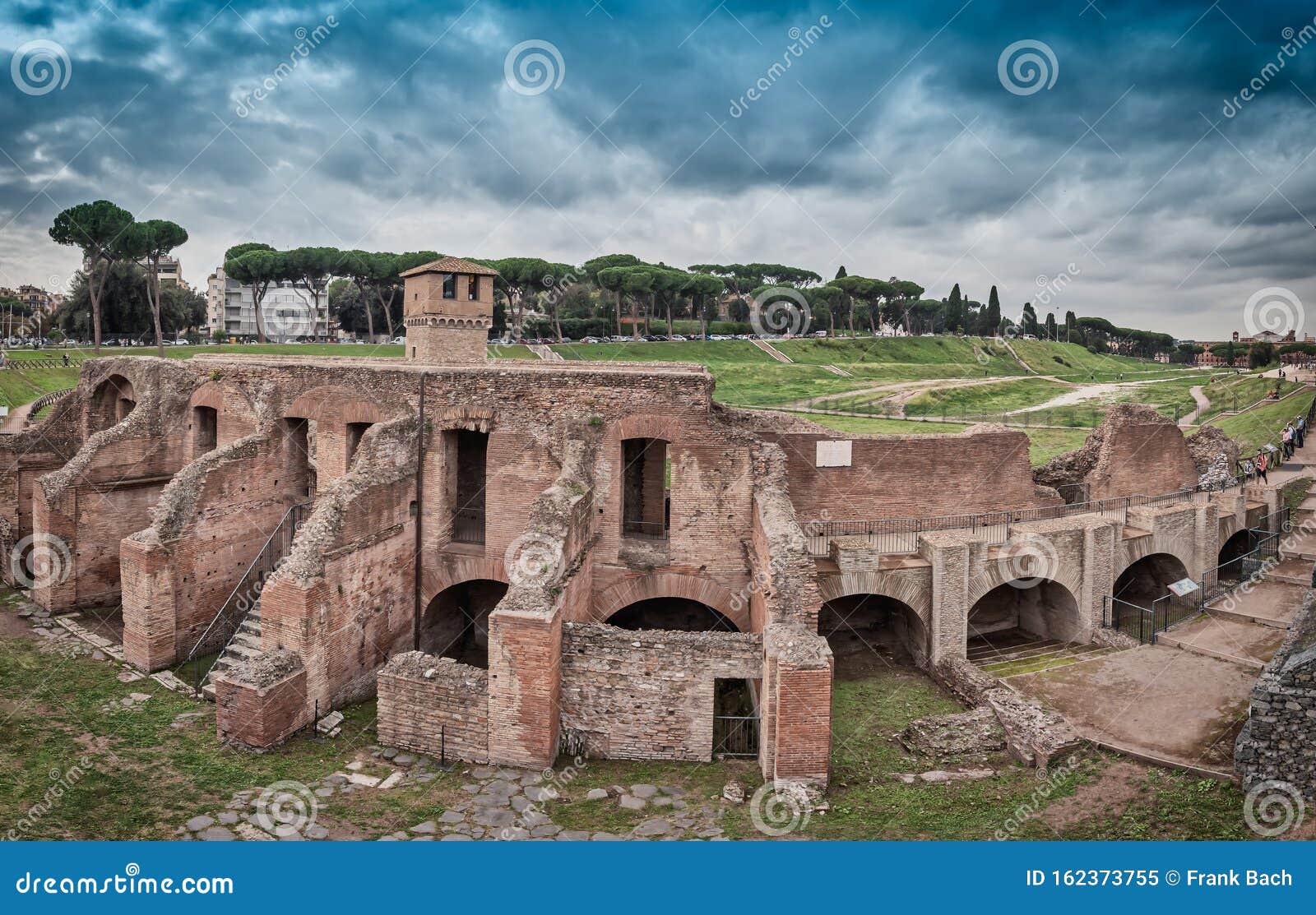 Circus Maximus in Rome, Italy Stock Image - Image of landscape ...