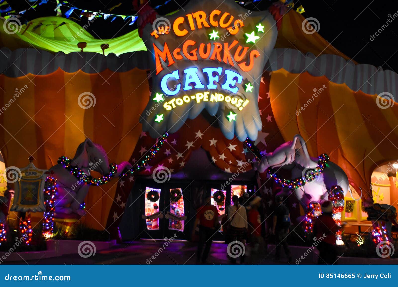 The Circus McGurkus Cafe editorial image. Image of located - 85146665
