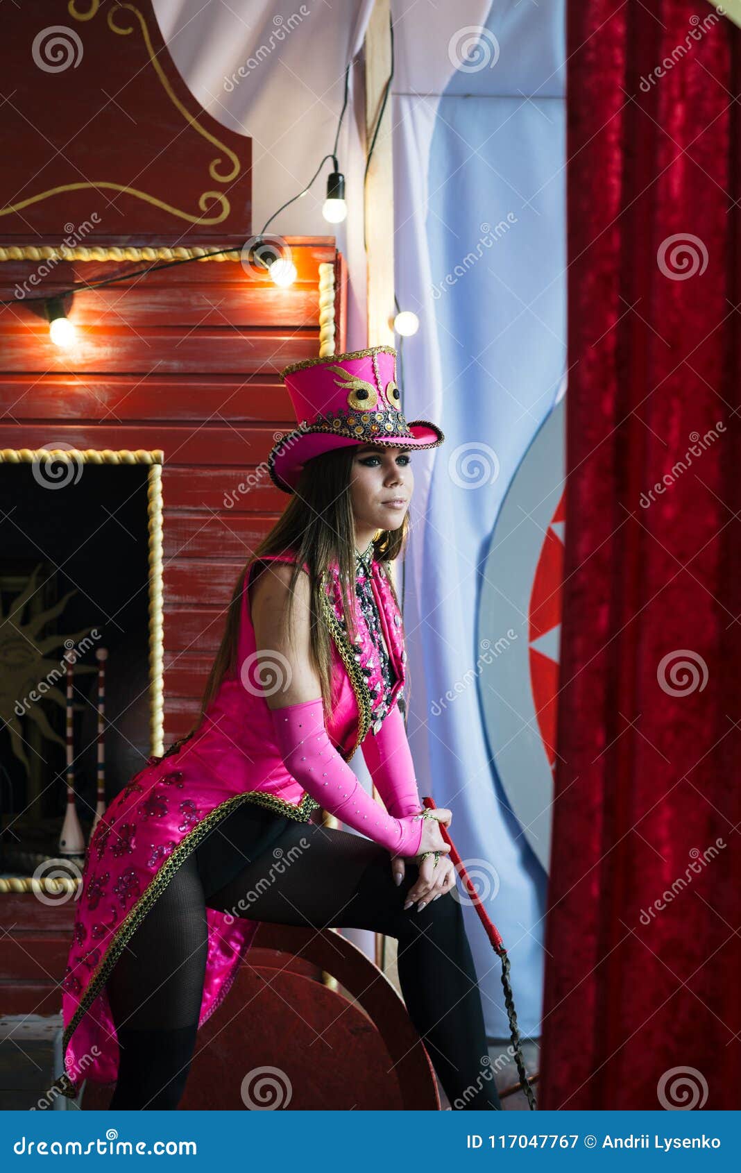 Circus Performance is always a Bright and Spectacular Spectacle Stock ...