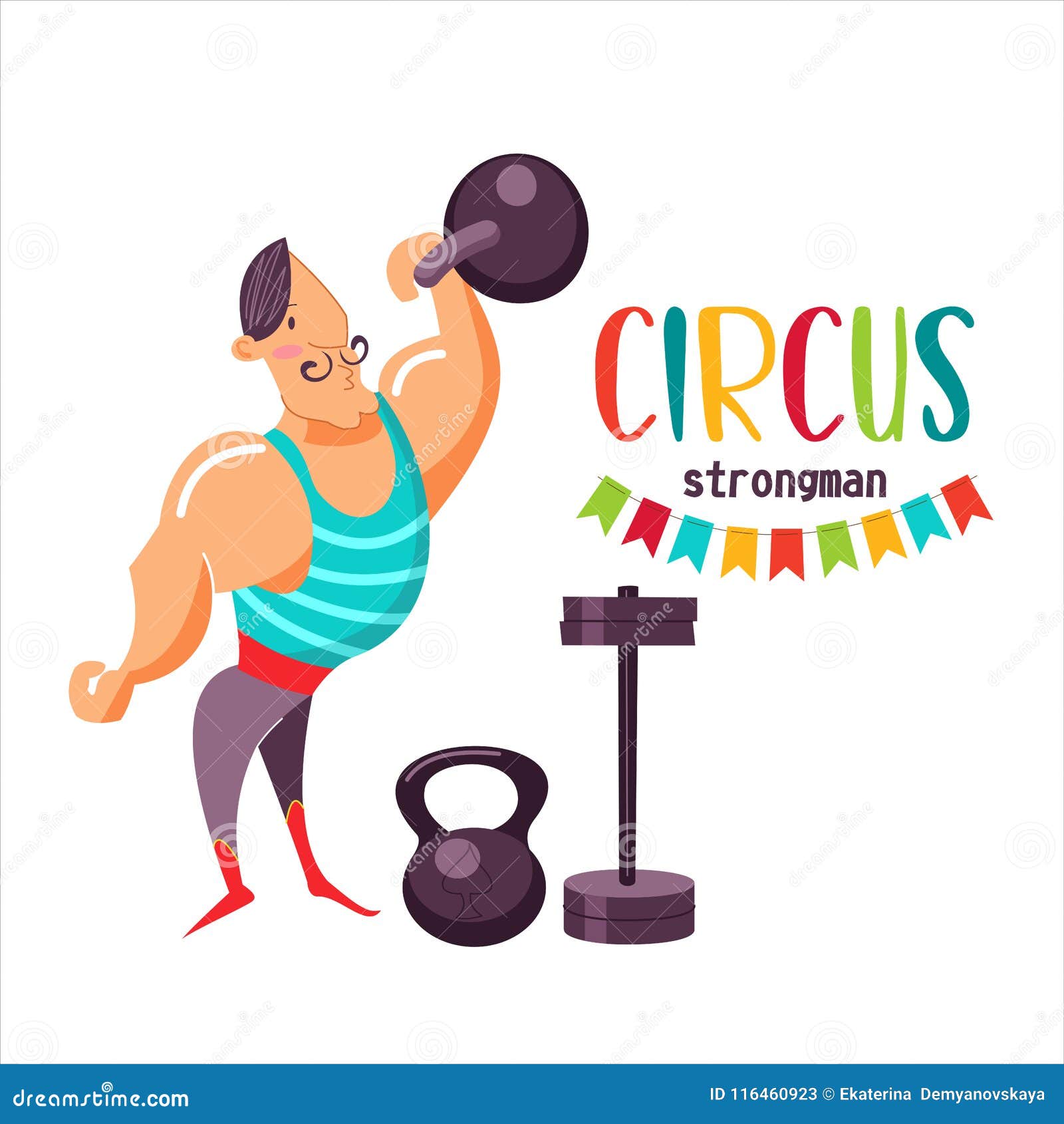 Circus Strength Stock Illustrations – 1,371 Circus Strength Stock ...