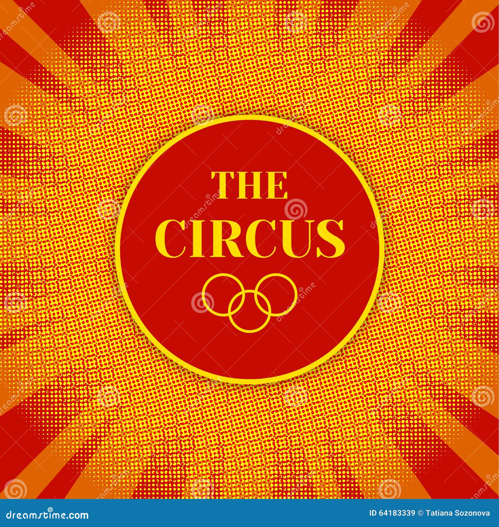 Circus poster background stock vector. Illustration of cirque - 64183339