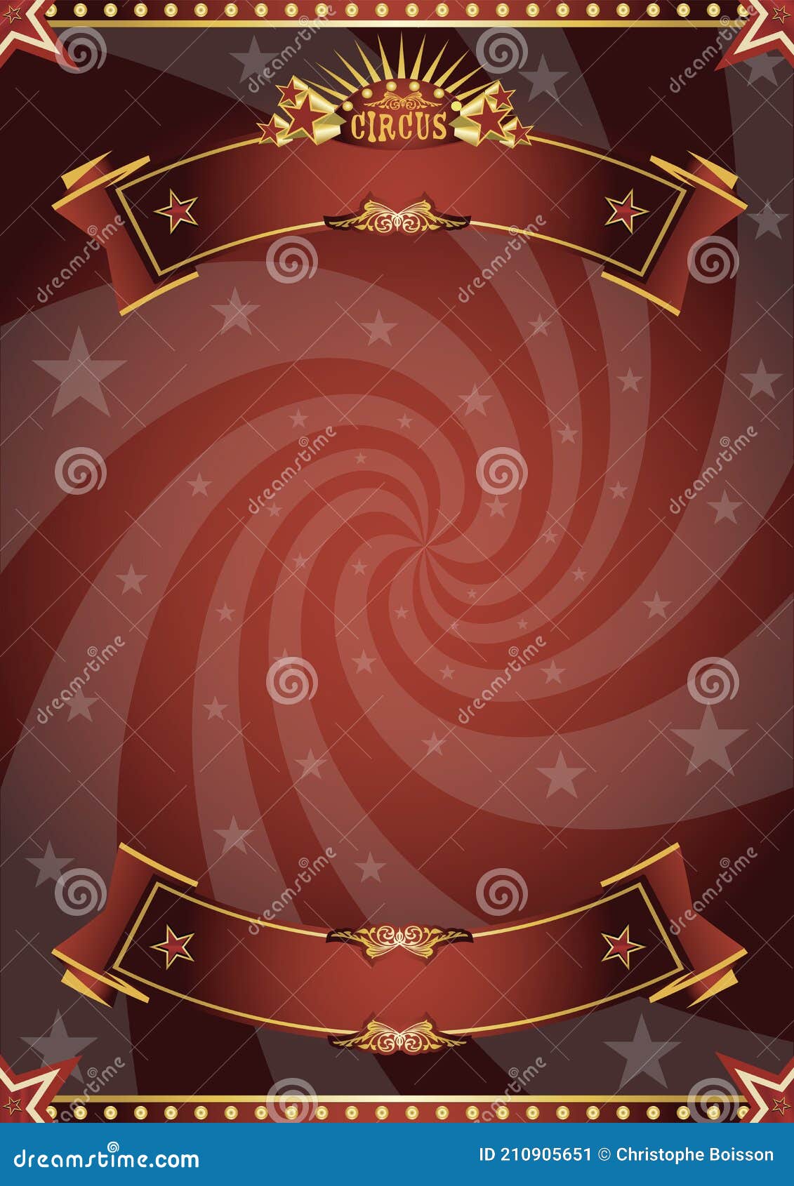 Circus red background stock vector. Illustration of circus - 210905651