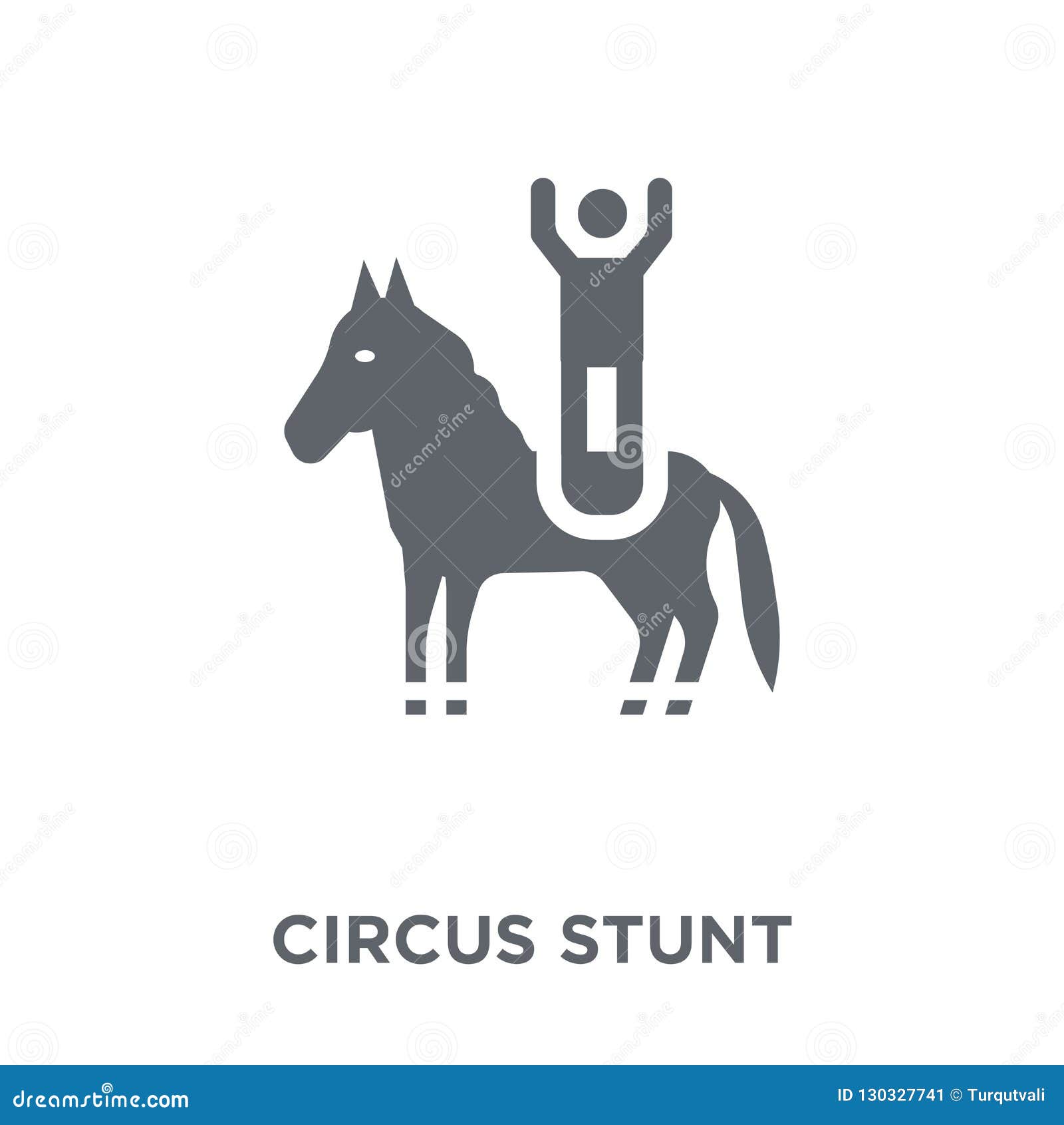 Circus Stunt Icon from Circus Collection. Stock Vector - Illustration ...