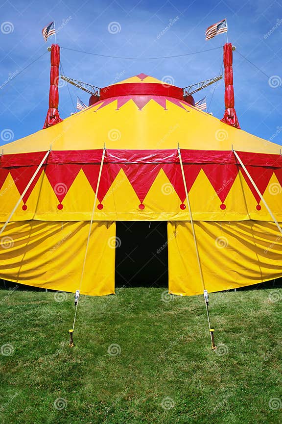 Circus tent stock image. Image of funfair, tent, colorful - 13917675