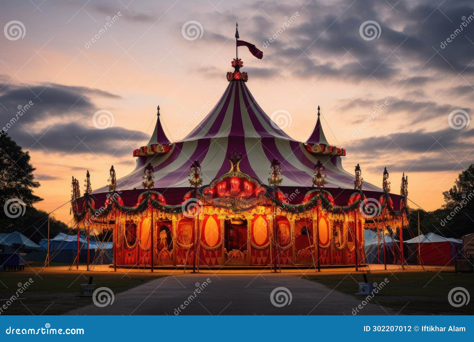 Vintage Circus Tents