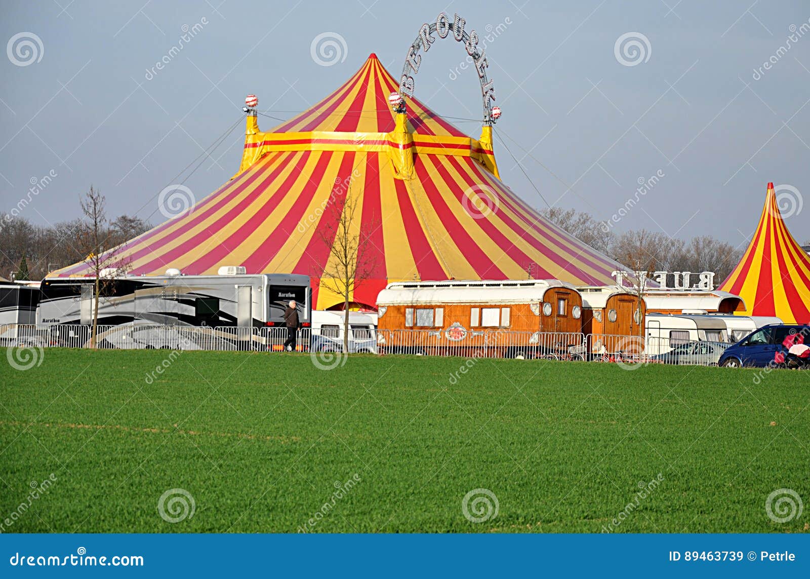 Circus tents editorial stock image. Image of material - 89463739