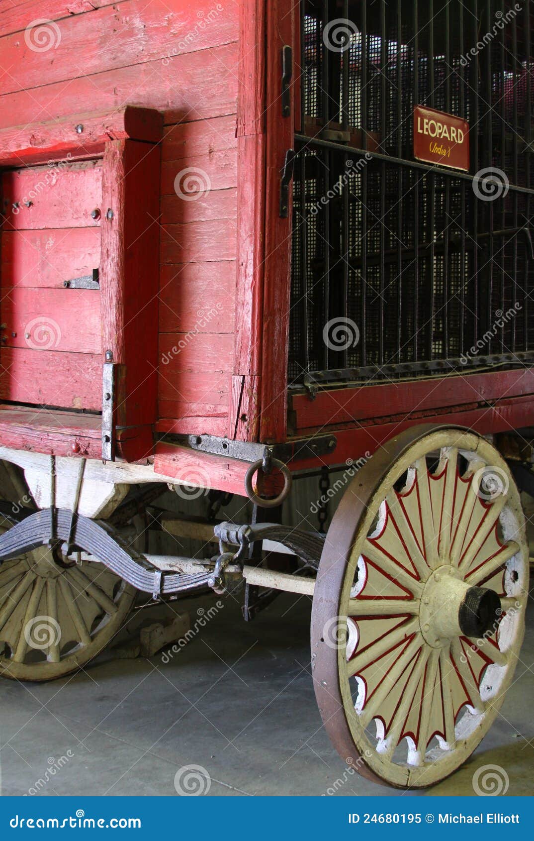 Circus Wagon stock image. Image of lion, wheel, wild - 24680195