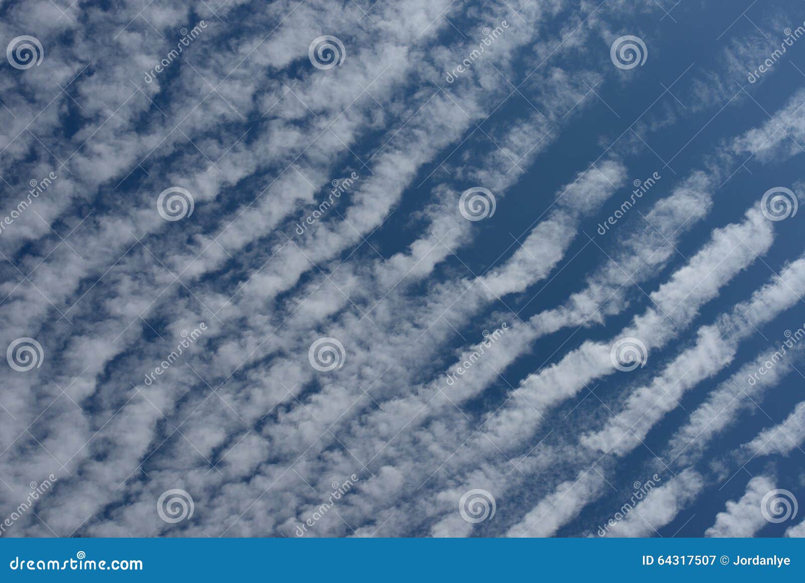 Cirrocumulus Cloud stock image. Image of mackerel, altitude - 64317507