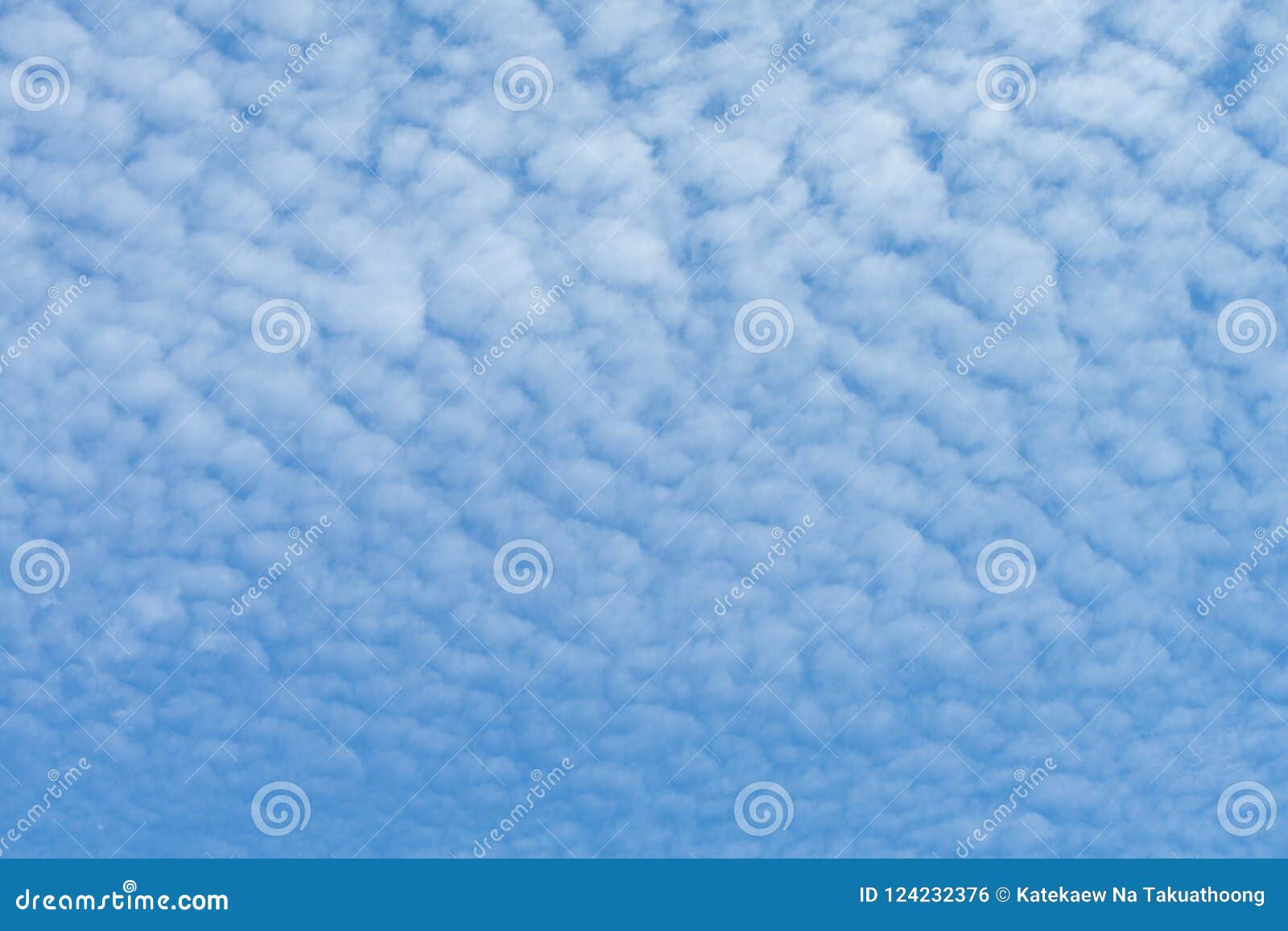 Cirrocumulus cloud stock photo. Image of cloud, nature - 124232376