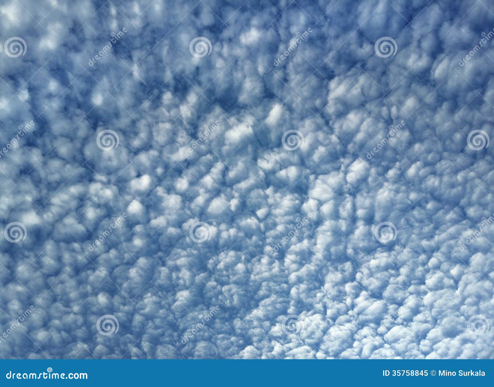 Cirrocumulus Clouds in the Sky Stock Image - Image of season, cloud ...