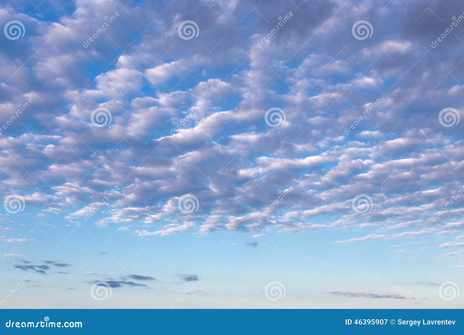 Cirrus clouds in blue sky stock image. Image of transparent - 46395907