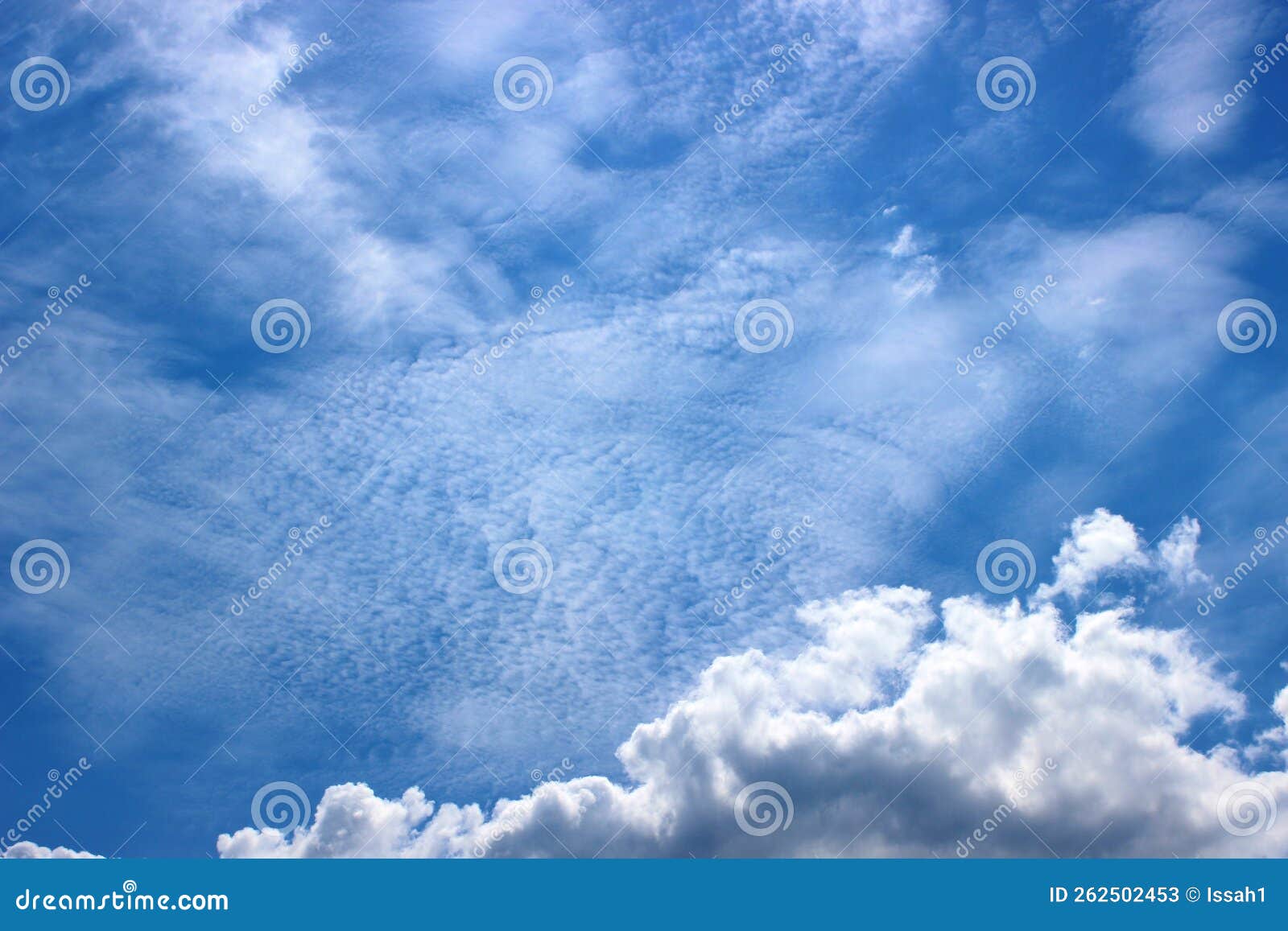 Cirrus Clouds with Cumulus Clouds Form an Abstraction - a Ghost Forest ...