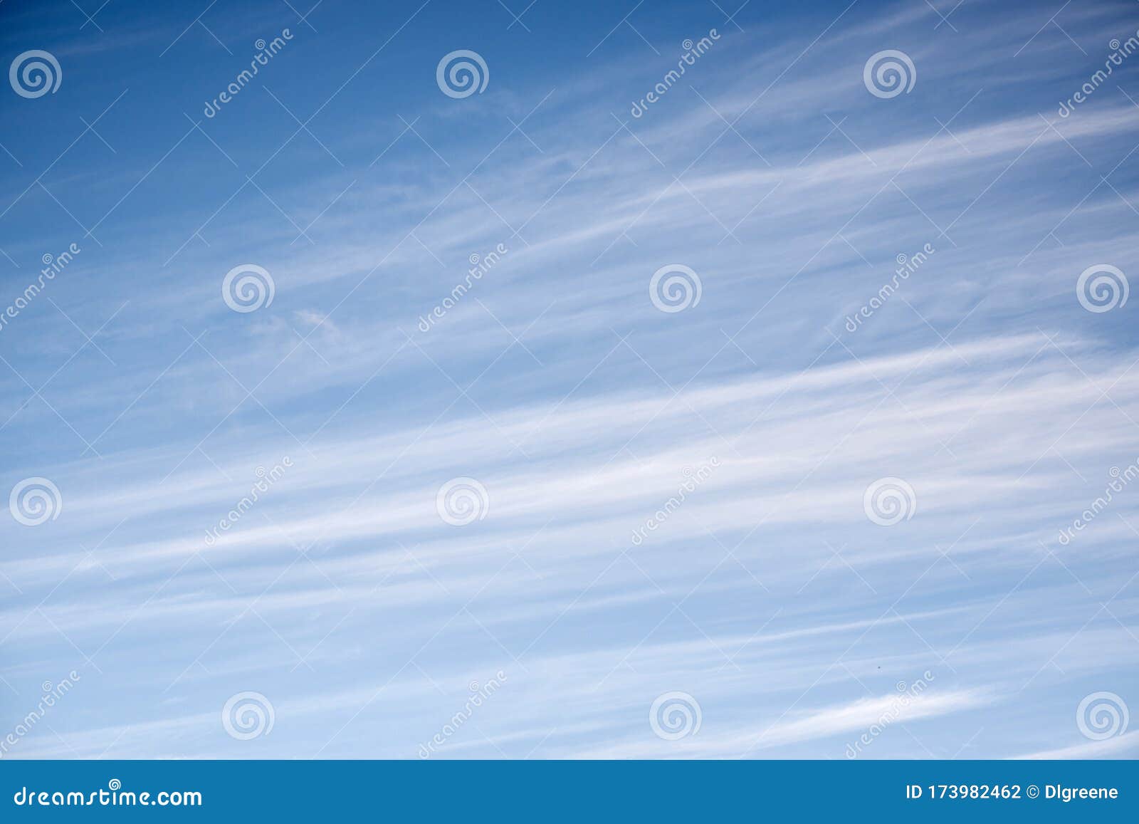 Cirrus Clouds 3 of 3 stock photo. Image of altitude - 173982462