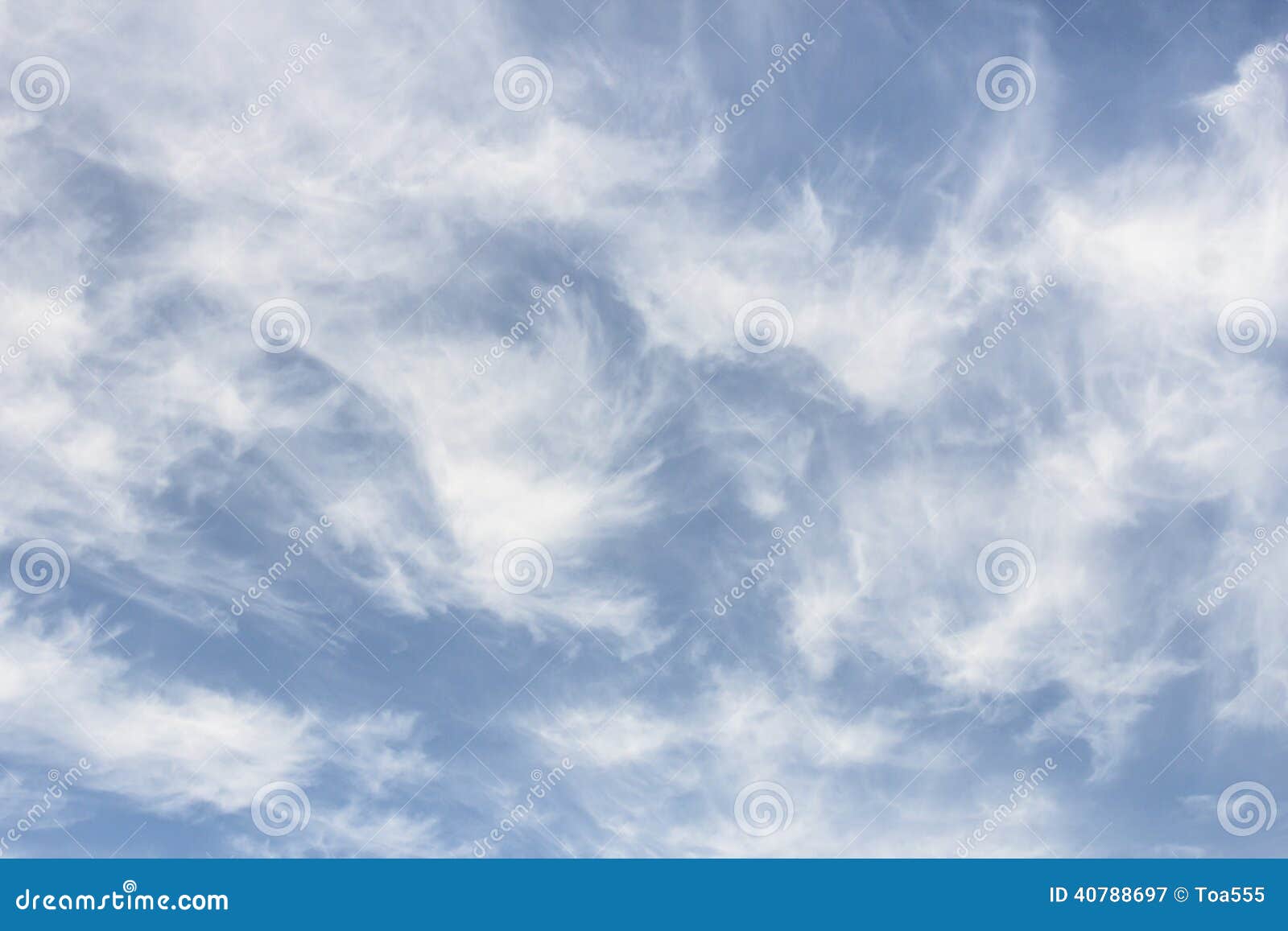 Cirrus Clouds stock image. Image of precipitation, cloud - 40788697